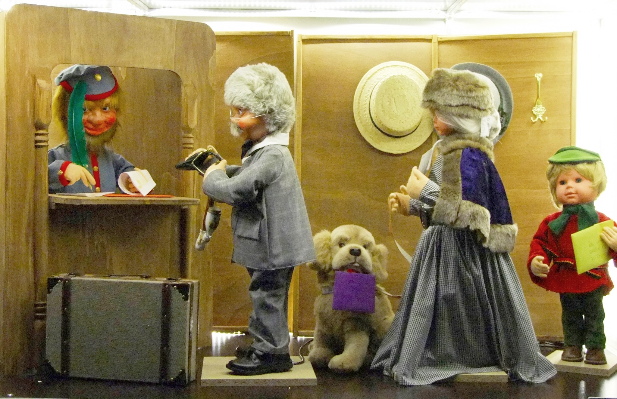 Postamt zur Weihnachtszeit - Linz