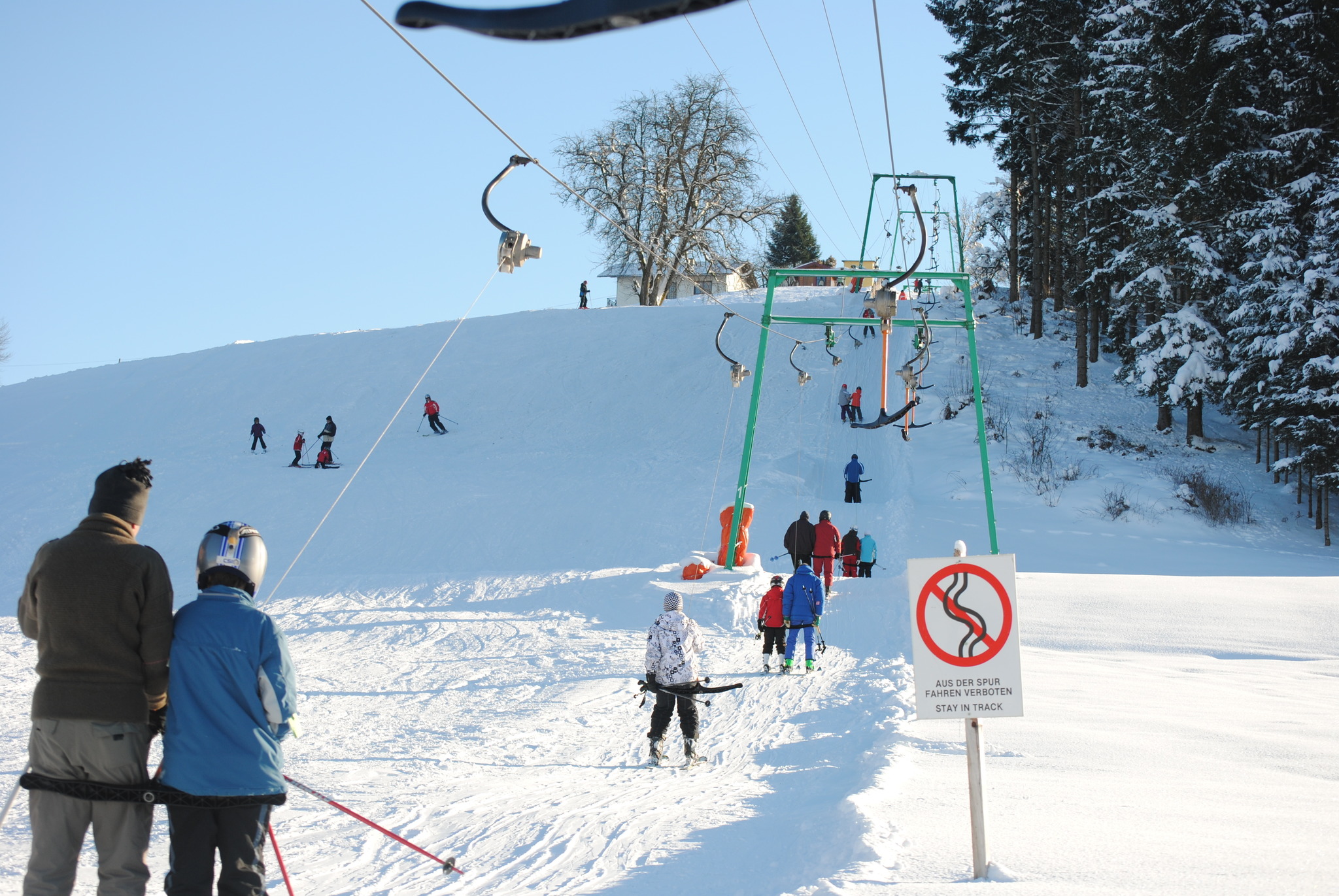 Die Skipisten im Bezirk - Braunau