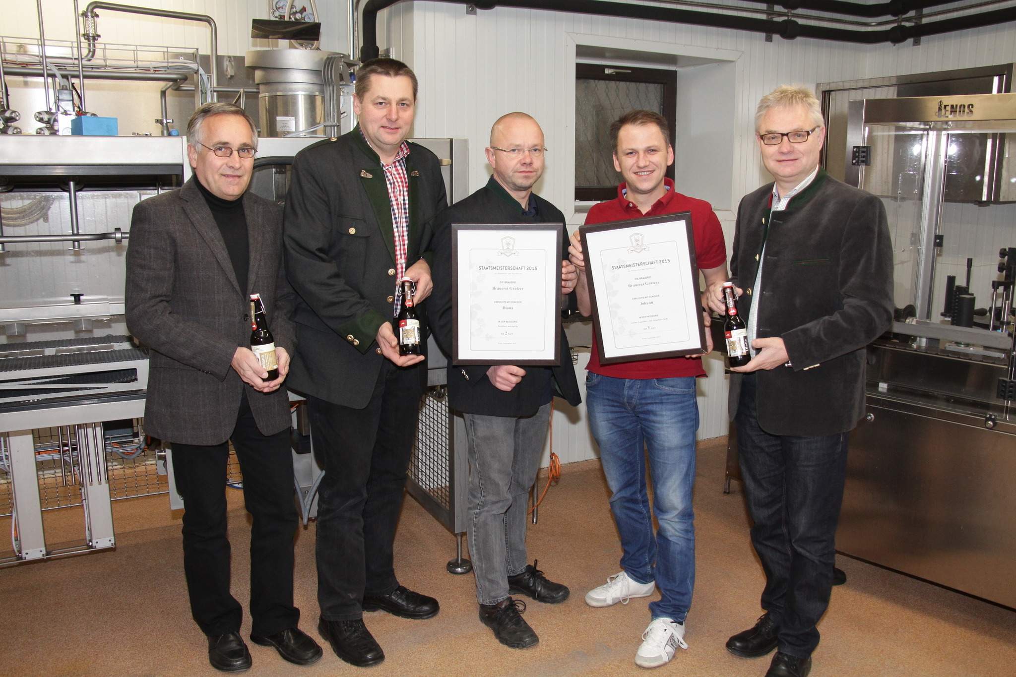 Zwei bierige Stockerlplätze für die Brauerei Gratzer - Hartberg-Fürstenfeld