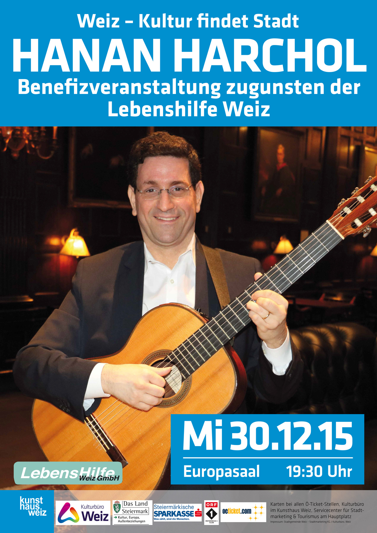 Benefizkonzert mit Hanan Harchol - Weiz