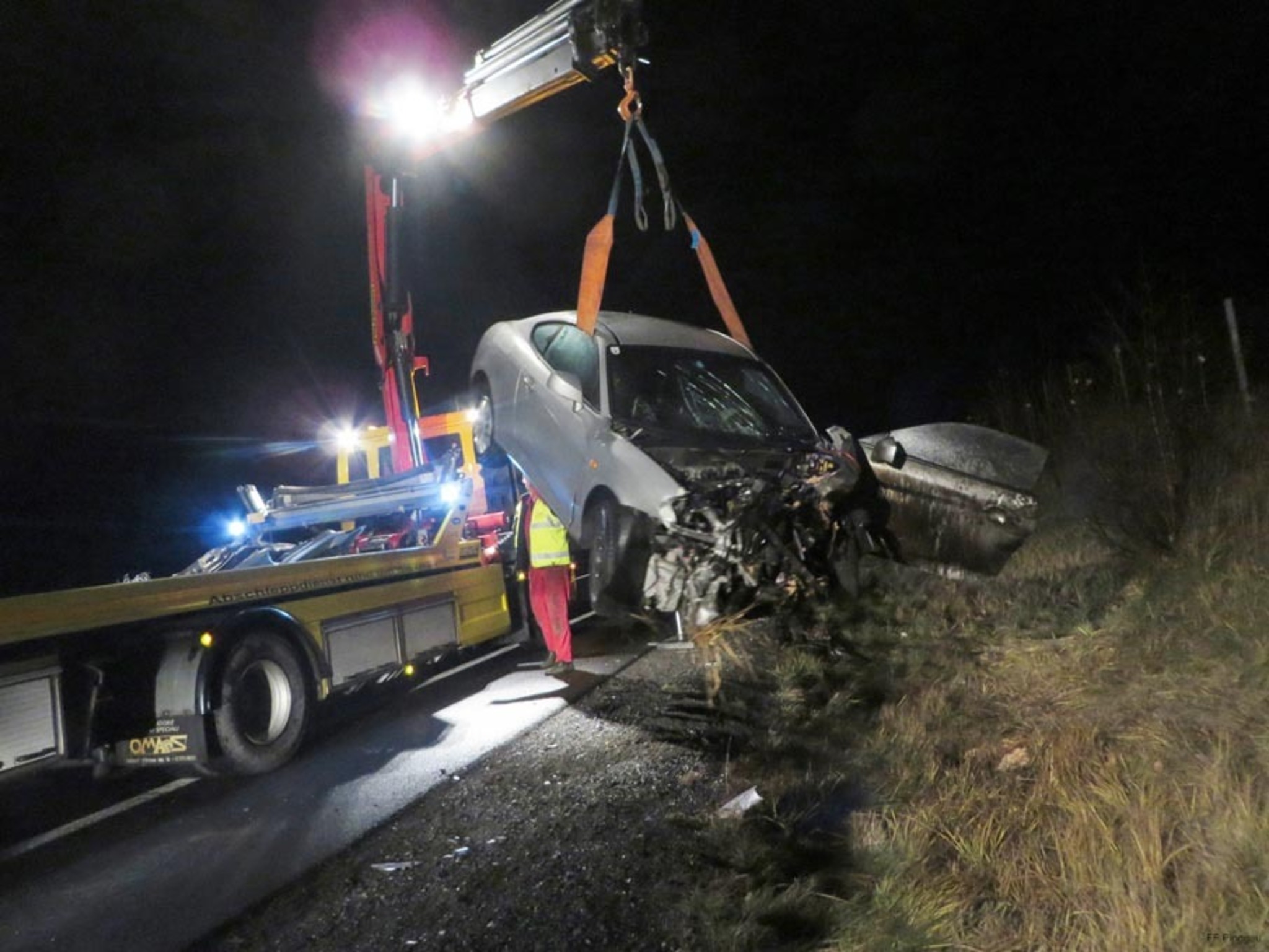 Schwerer Unfall auf der A2 - Hartberg-Fürstenfeld