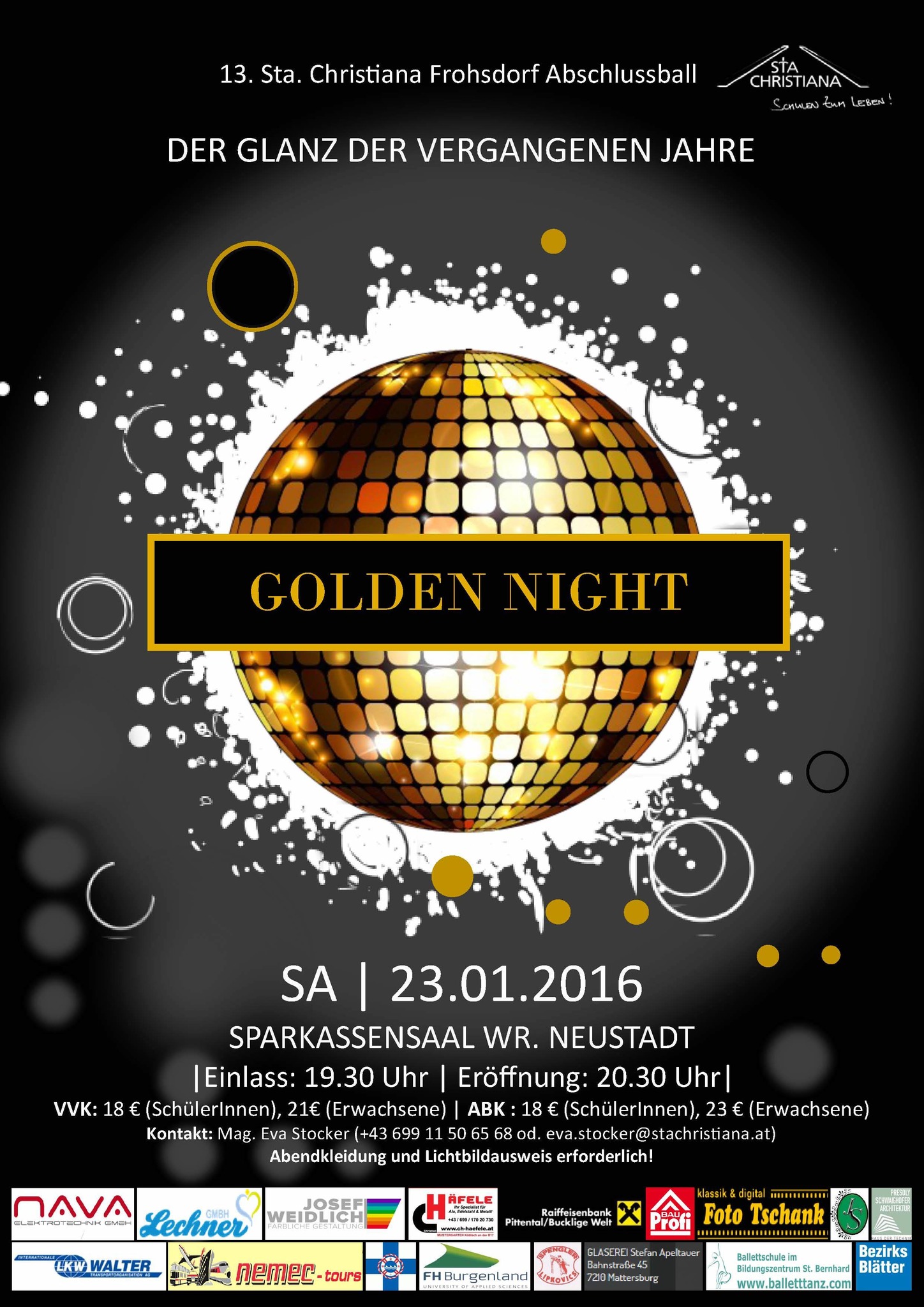 Golden Night - der Glanz der vergangenen Jahre - Wiener Neustadt