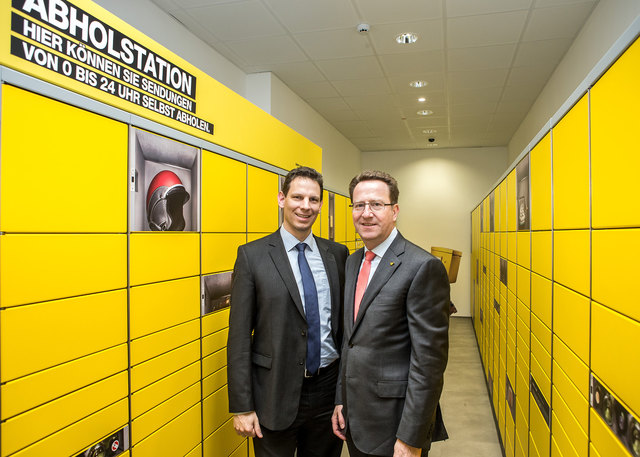 Exenbergerweg: Post eröffnete Selbstbedienungszone - Simmering