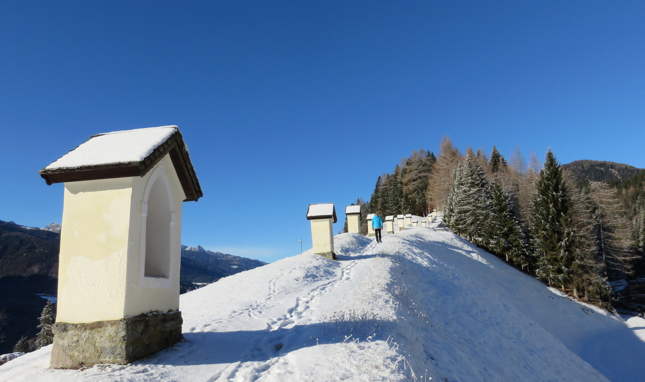 Der Kalvarienberg in St.Jakob im Lesachtal - Gailtal