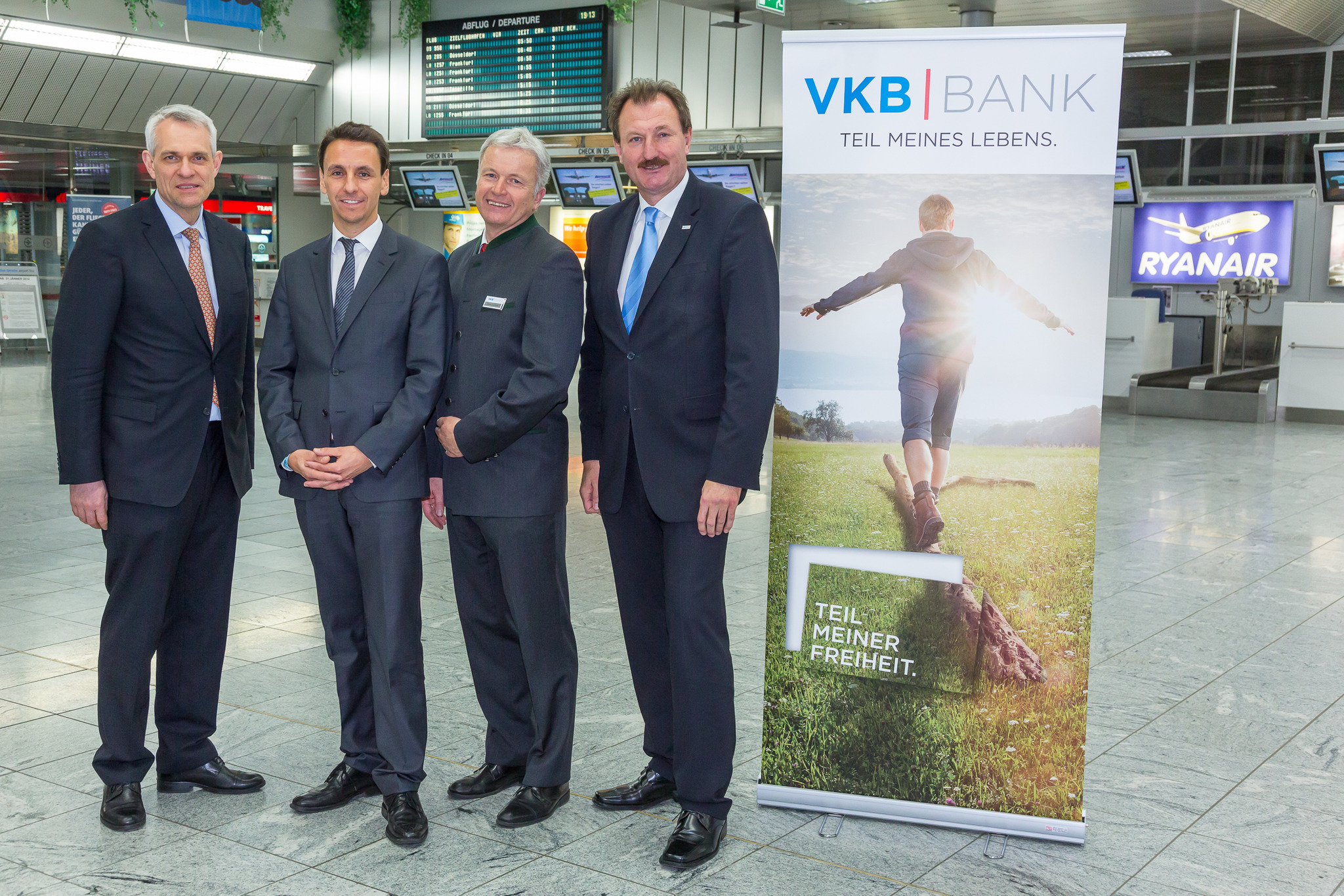 VKB-Investmentabend am Flughafen Linz - Enns