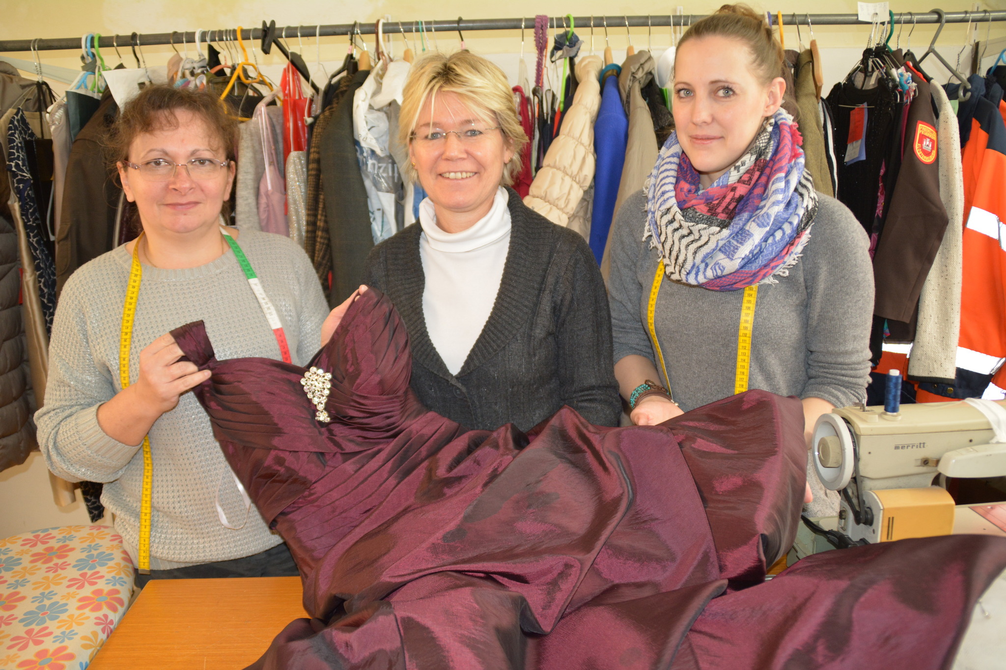 "Hier wird alles genäht was in die Maschine passt" - Klosterneuburg