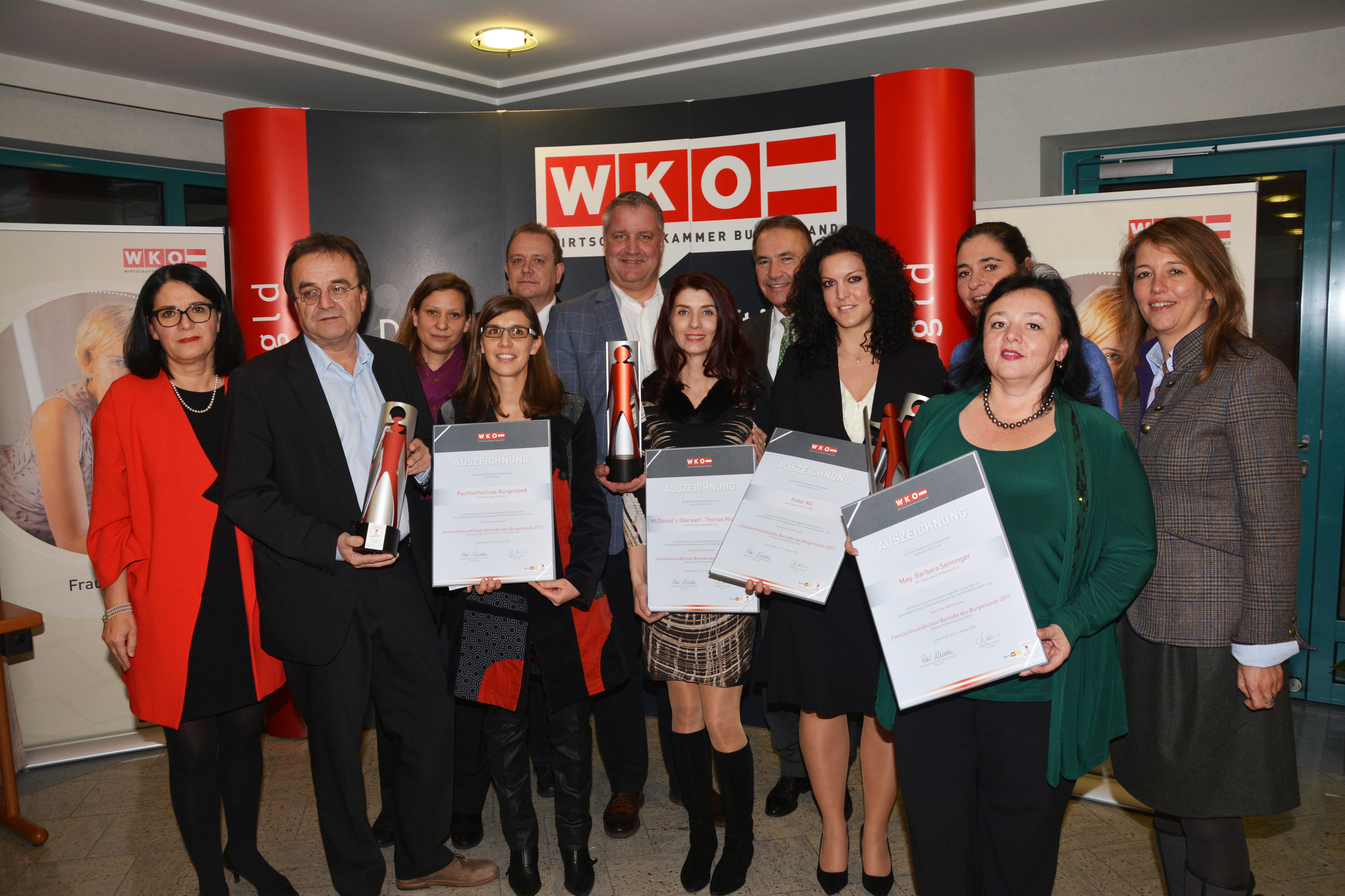 "Familienfreundlichste Betriebe" ausgezeichnet - Oberwart