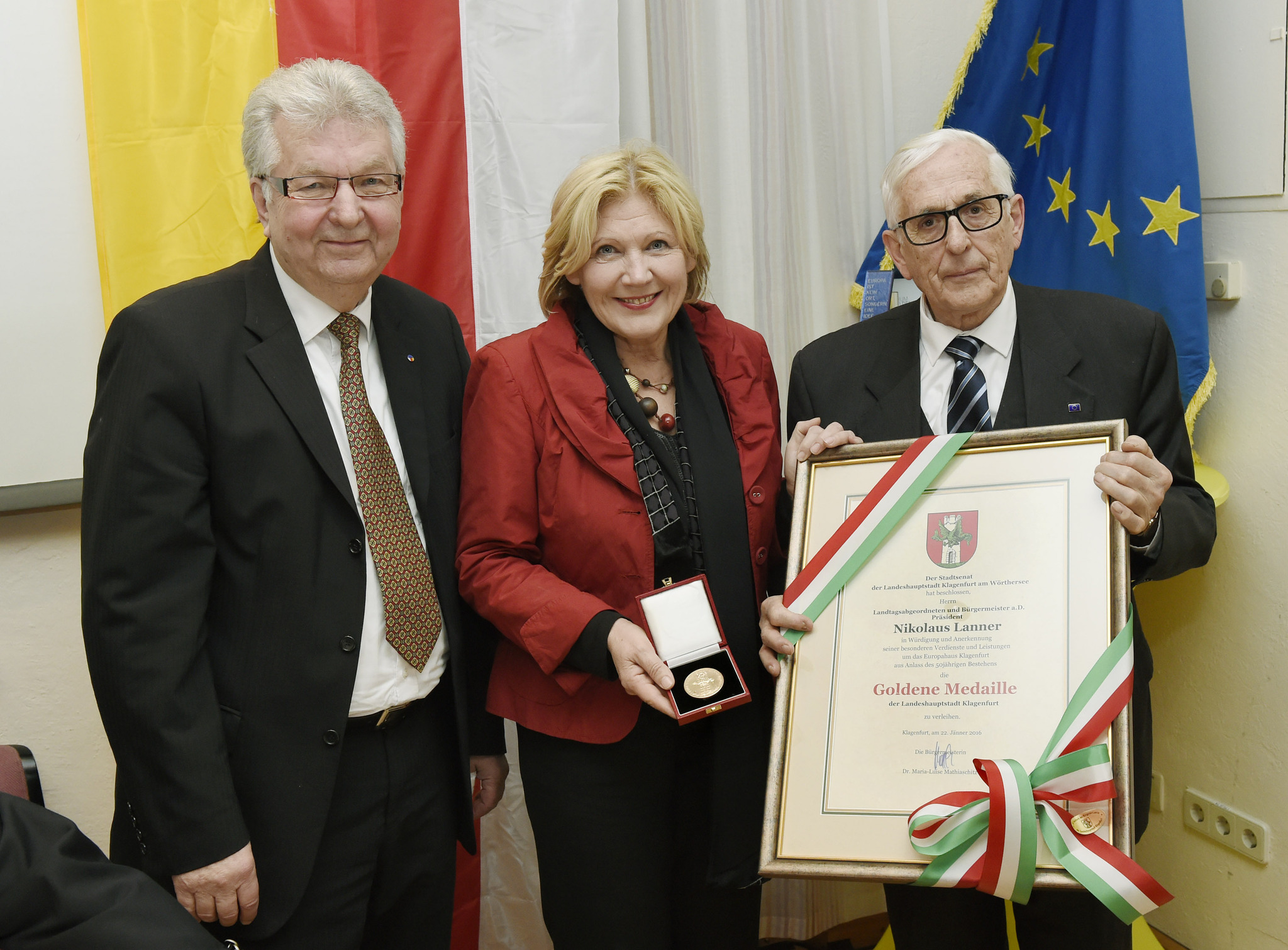 Nikolaus Lanner übergibt Europahaus - Klagenfurt