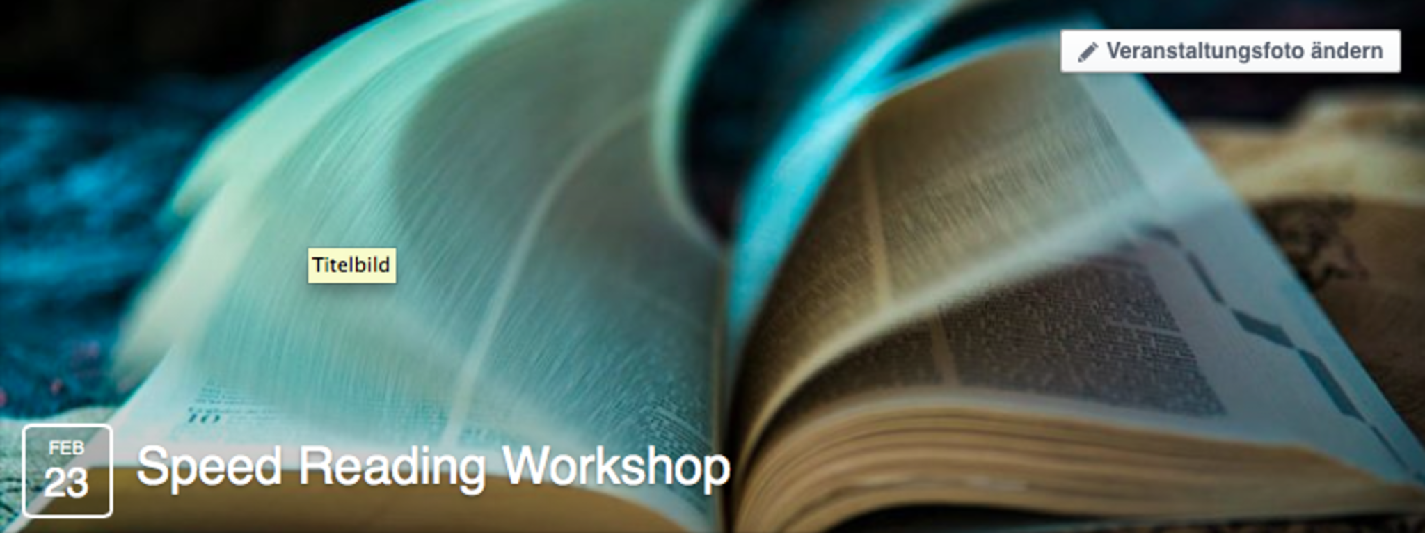 Speed Reading Workshop - Mödling