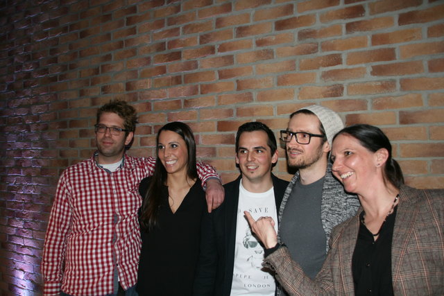 Maximilian Tosch und sein Team der Firma "Kwer" feierten gestern ihre ...