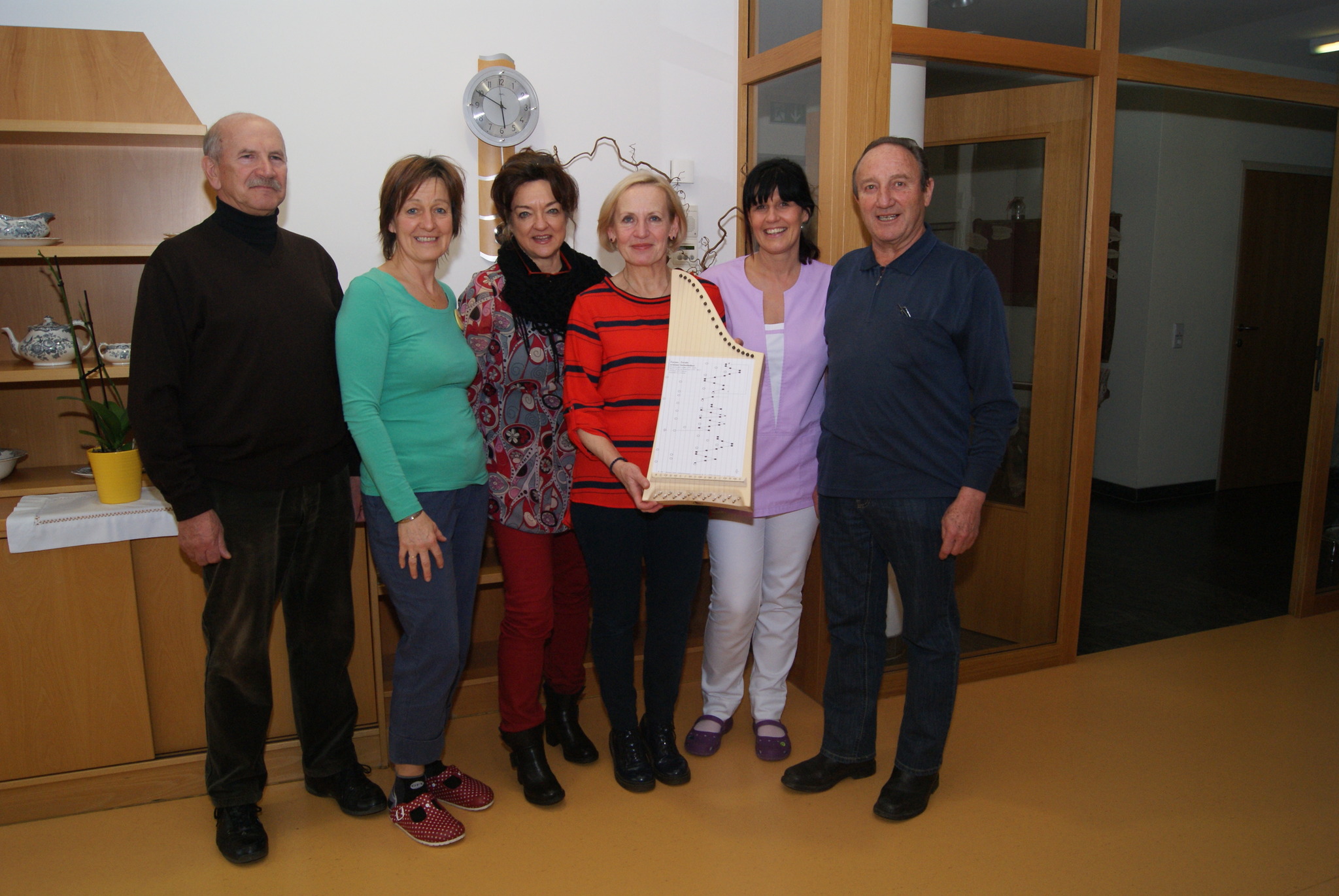 Steinacher Anklöpfler spendierten Veehharfe - Stubai-Wipptal