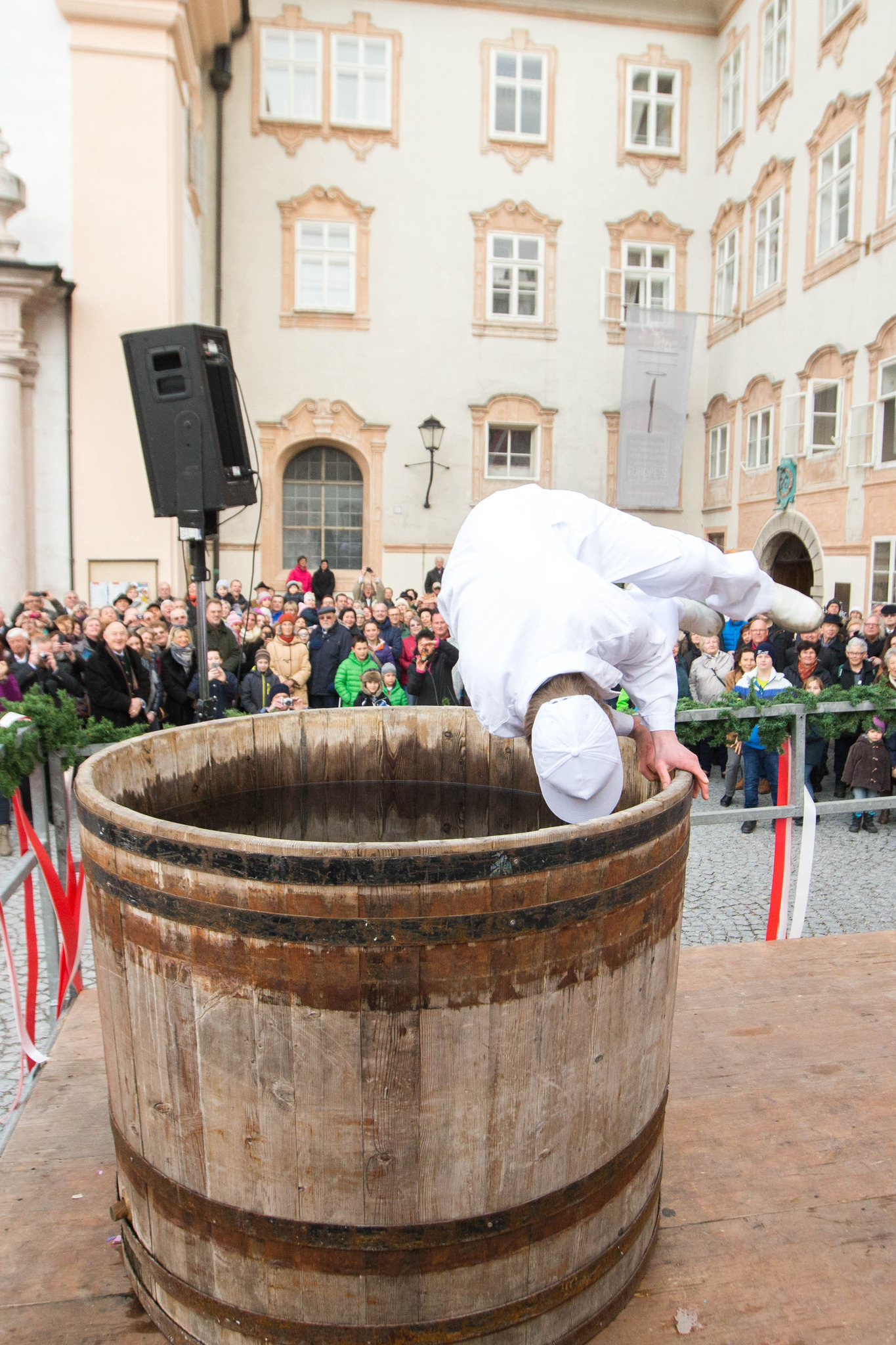 Die Stockwurst beim Metzgersprung - Salzburg-Stadt