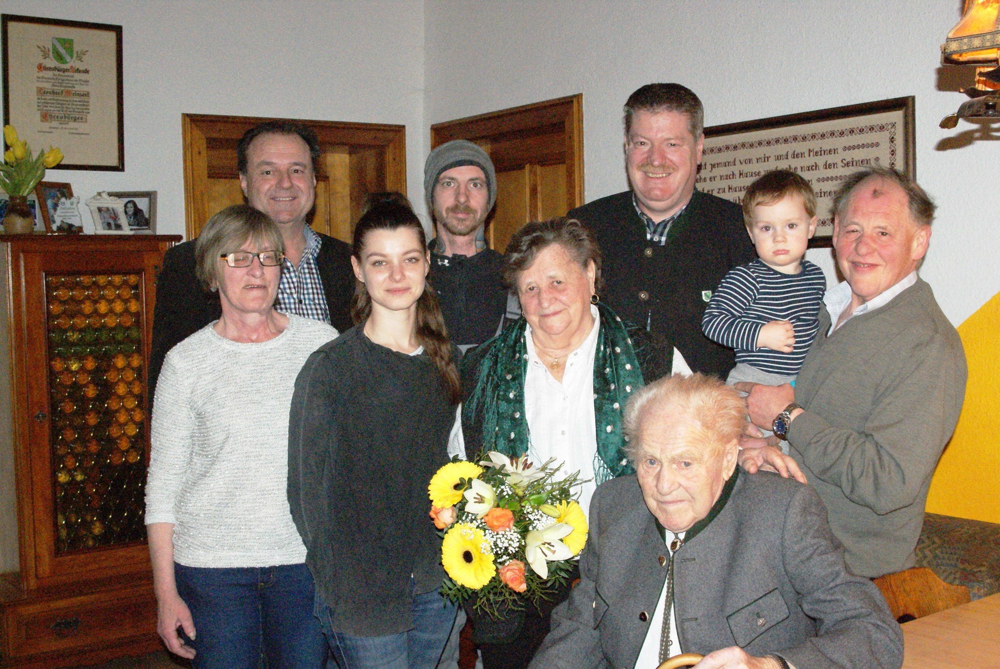 Familie Gerster aus Heiligenkreuz/W. feierte „Eiserne Hochzeit“ - Leibnitz
