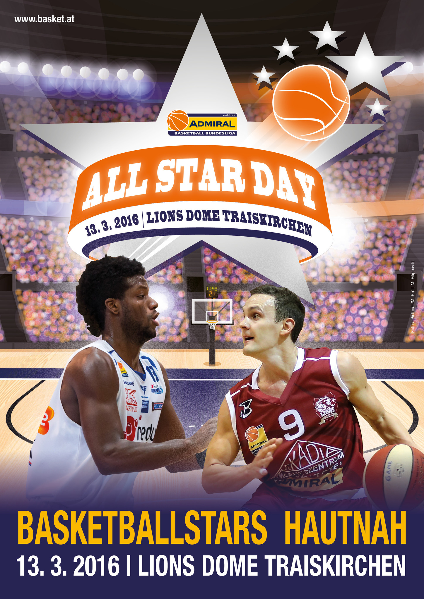 Basketballstars hautnah: All Star Day im Lions Dome - Baden