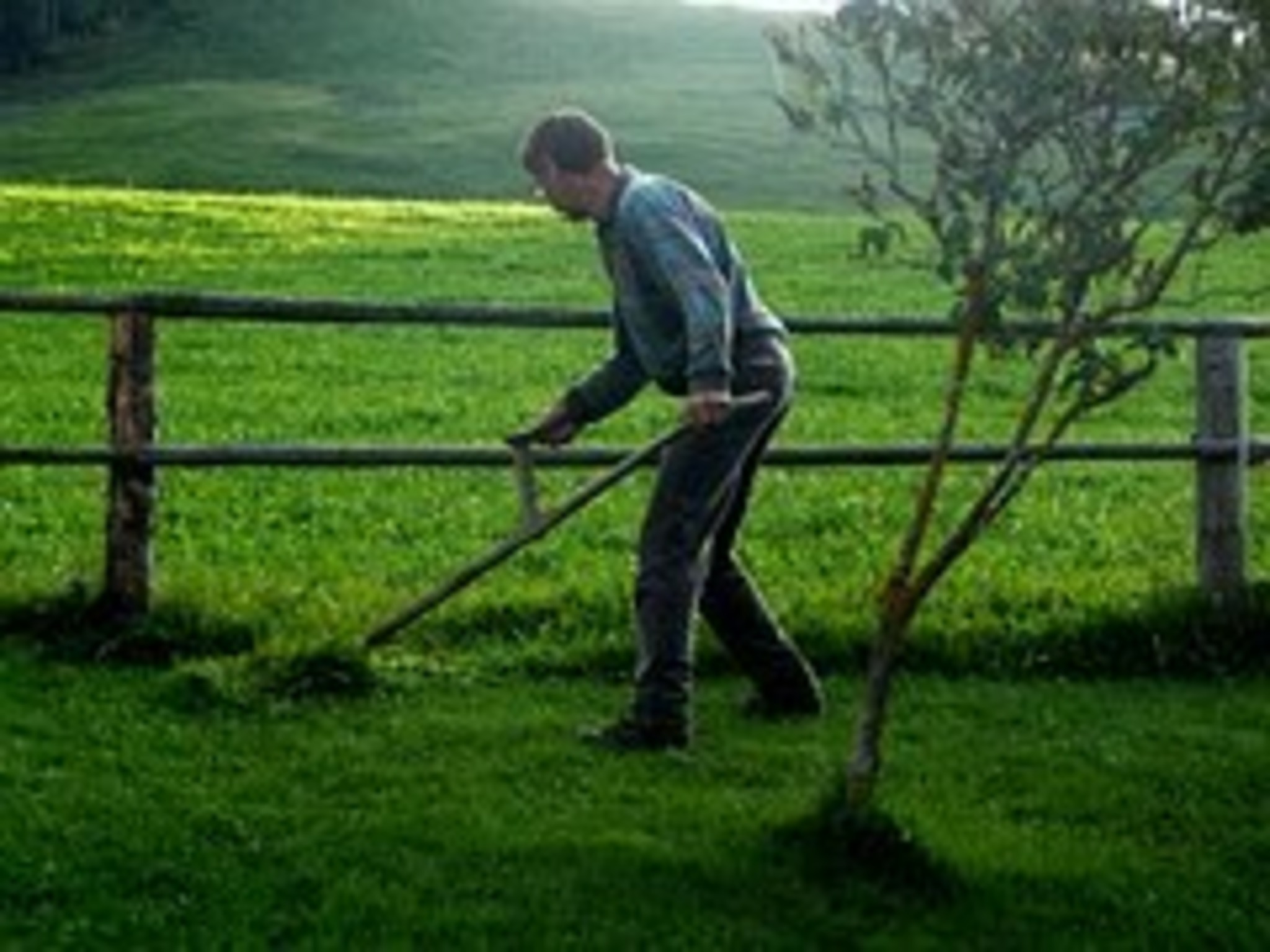 Sensenmähen und Dengeln - Kirchdorf