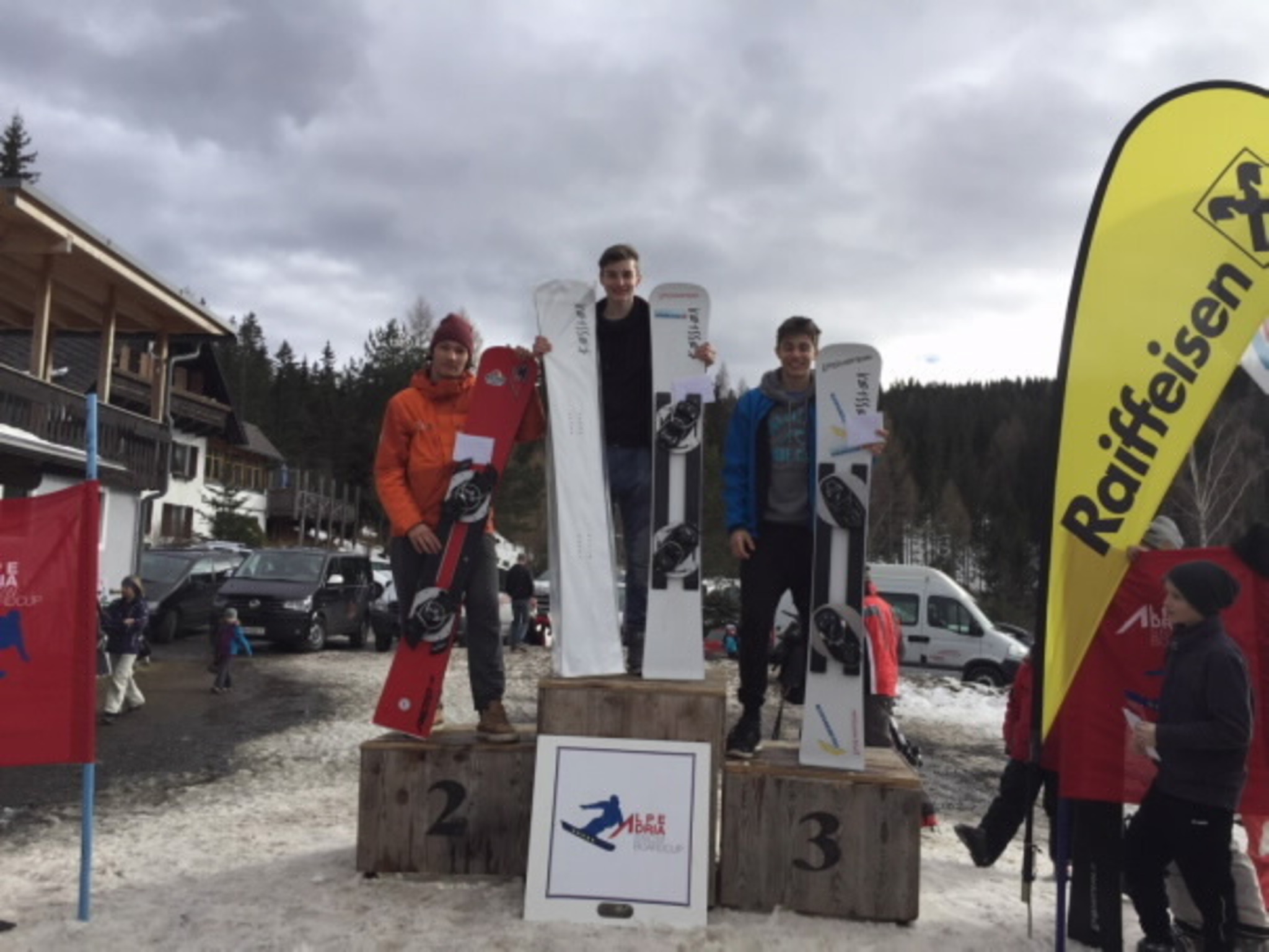 Internationales Snowboard-Rennen in Modriach - Voitsberg