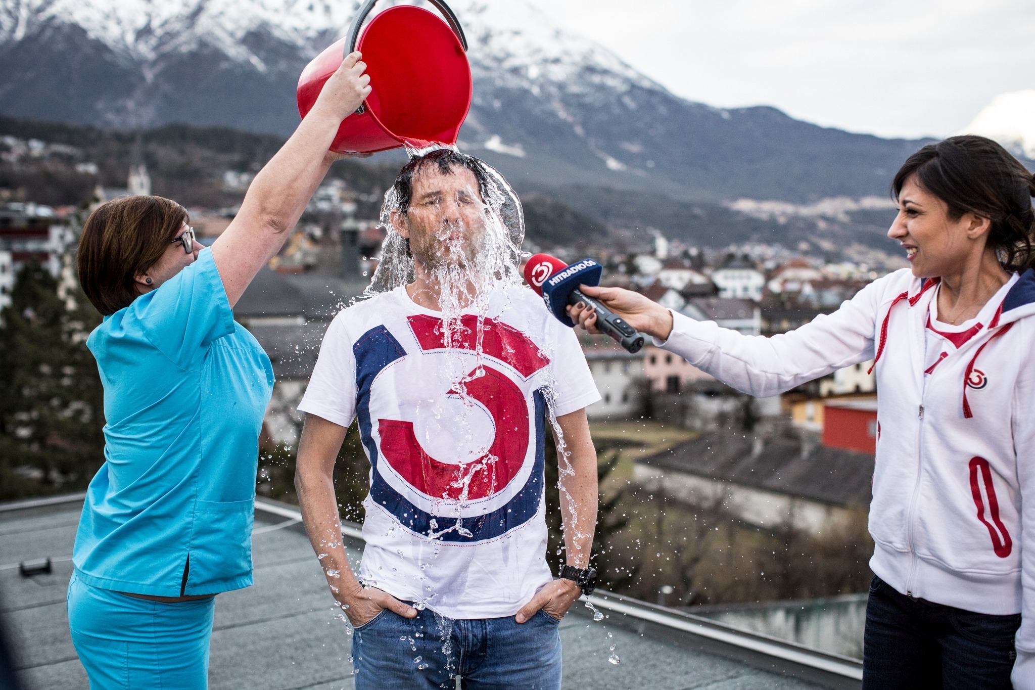 Ö3-Mikromann Tom Walek zu Besuch in Imst - Imst