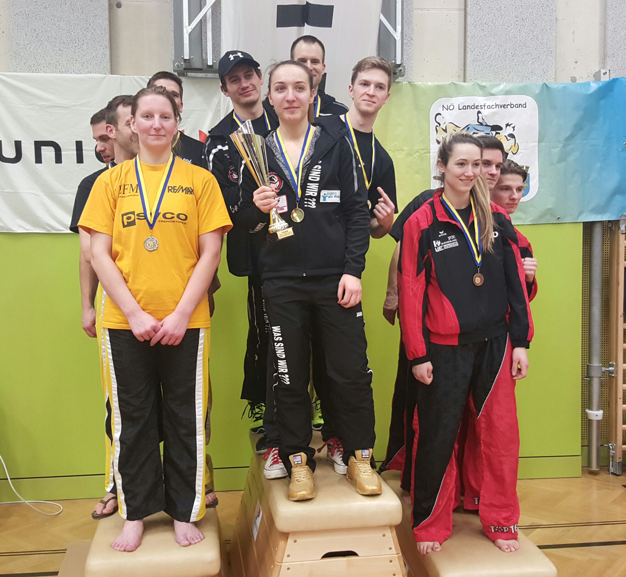 Landstraßer Kickboxer räumten 16 Goldmedaillen ab - Landstraße