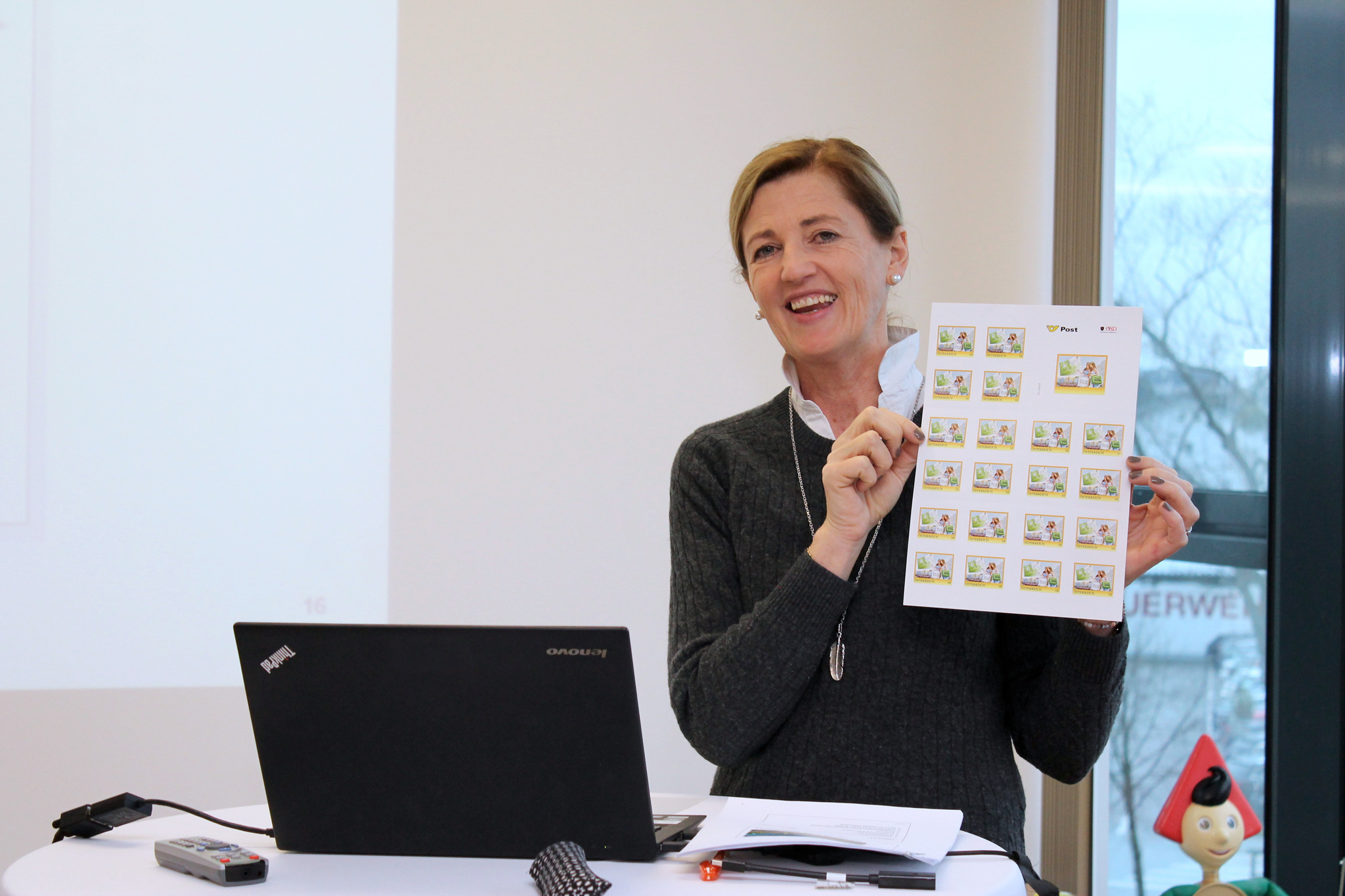 Wirtschaft traf Centermanagerin Brigitte Biberger - Ried