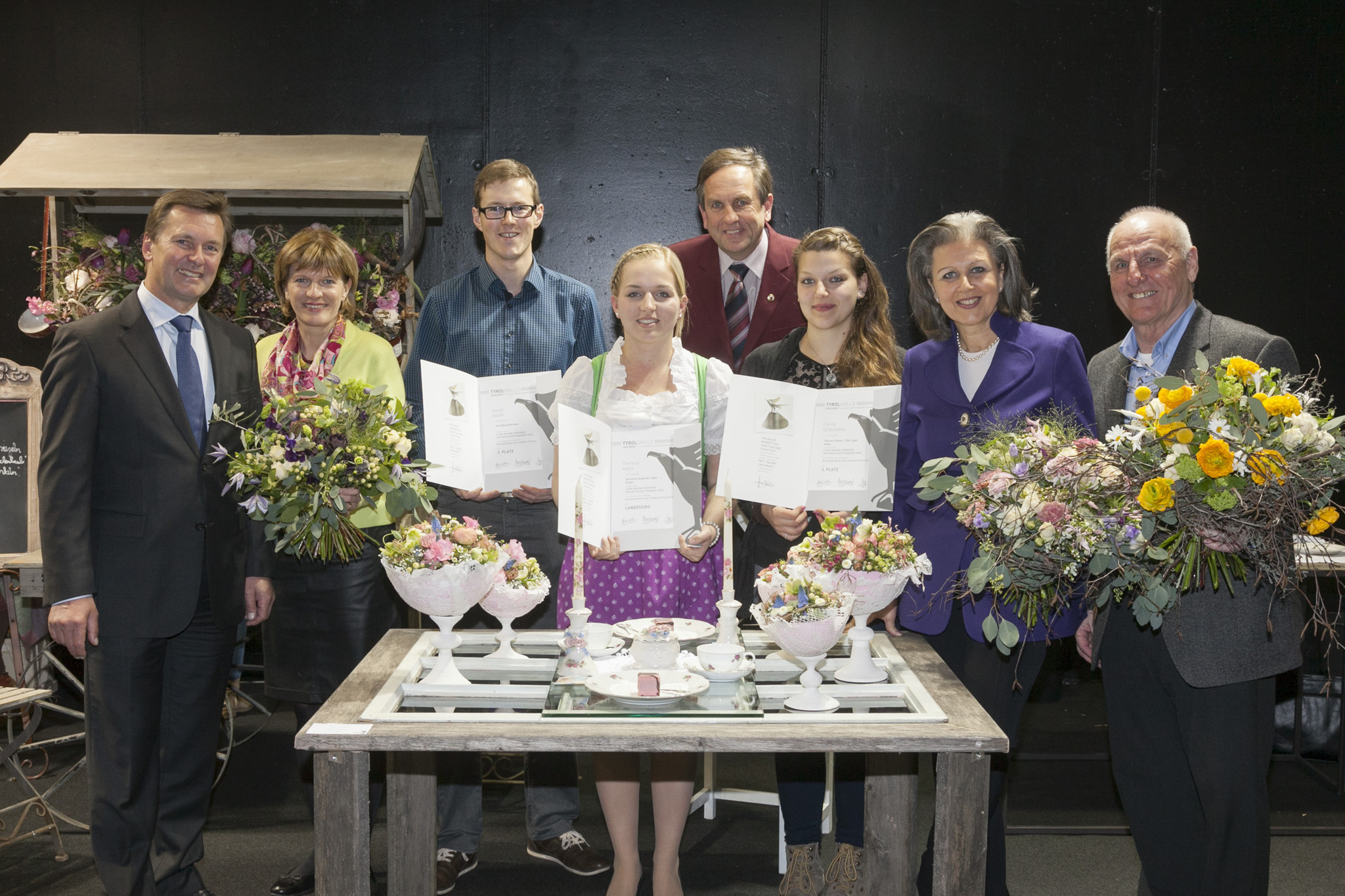 Theresa Mair ist Tirols beste Floristin - Hall-Rum