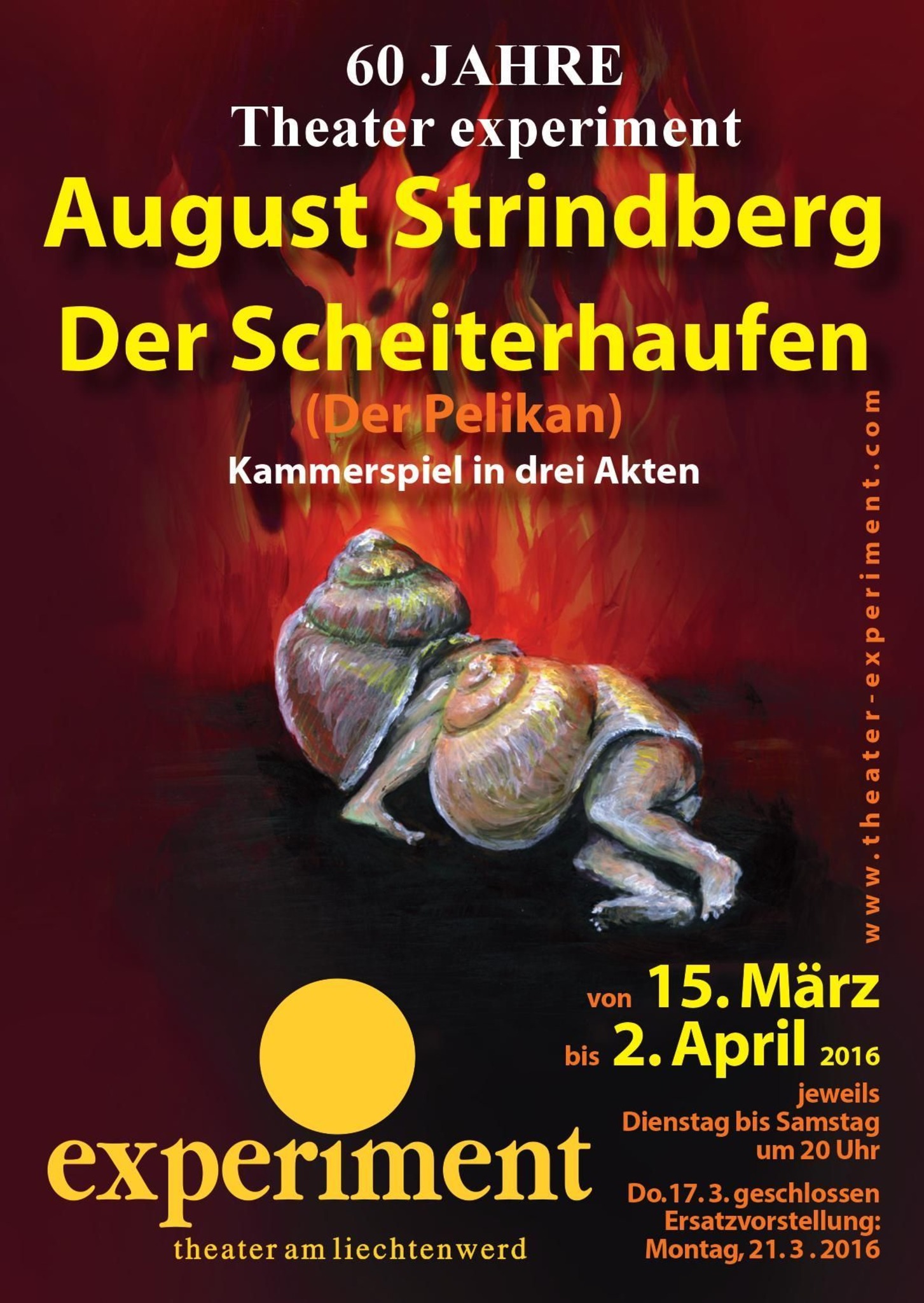 Theater Experiment: Strindbergs „Der Scheiterhaufen“ ab 15. März ...