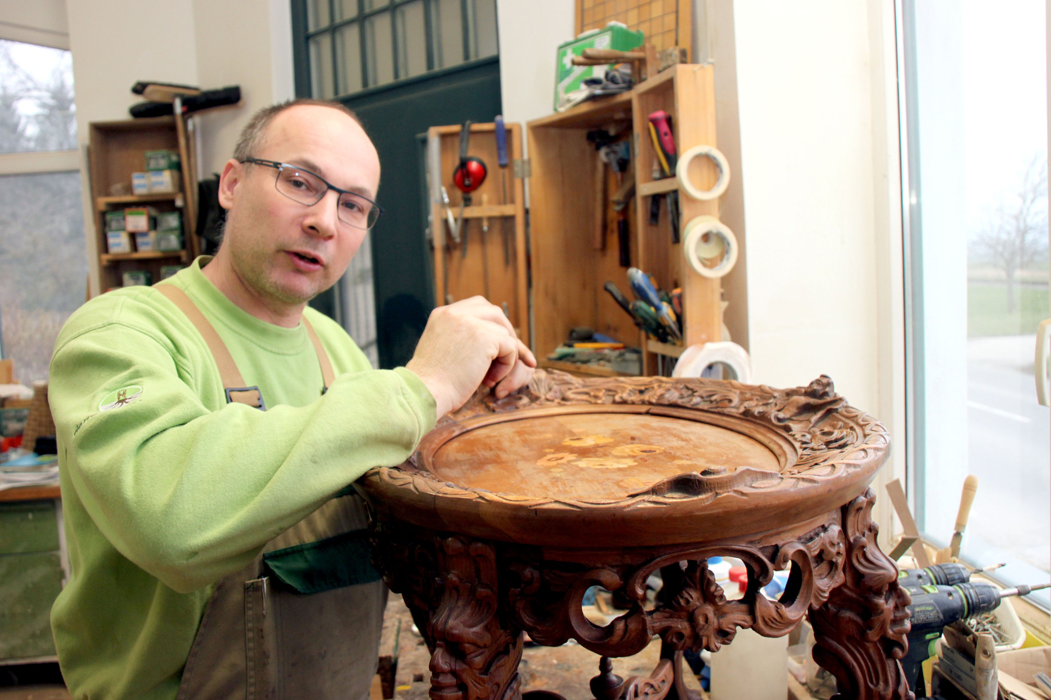 Holzkunstwerke erhalten - Korneuburg