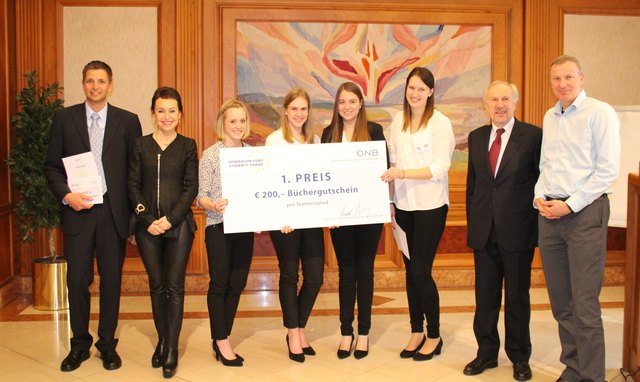 HAK Zell am See gewinnt OeNB/EZB-Schulwettbewerb zu Geldpolitik - Pinzgau