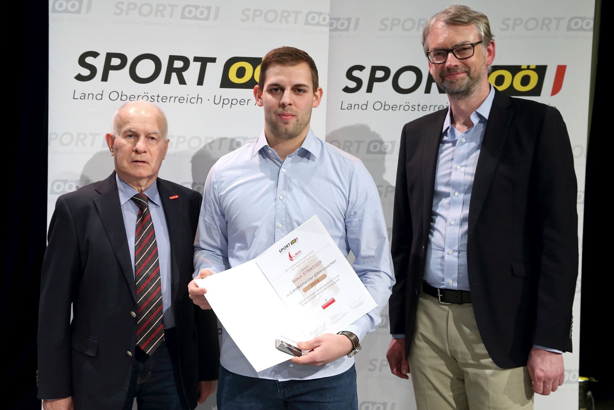 Simon Strasser vom Land geehrt - Braunau