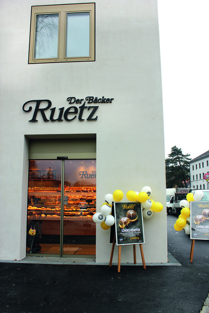 Ruetz Bäckerei-Café im „Künstlerviertel“ von Innsbruck - Westliches ...