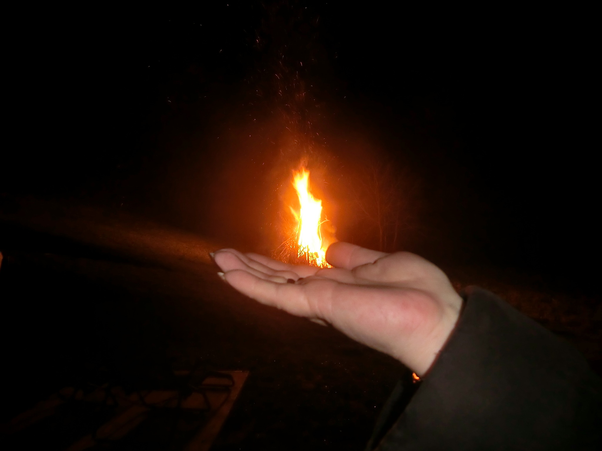 Feuer in der Hand - Südoststeiermark