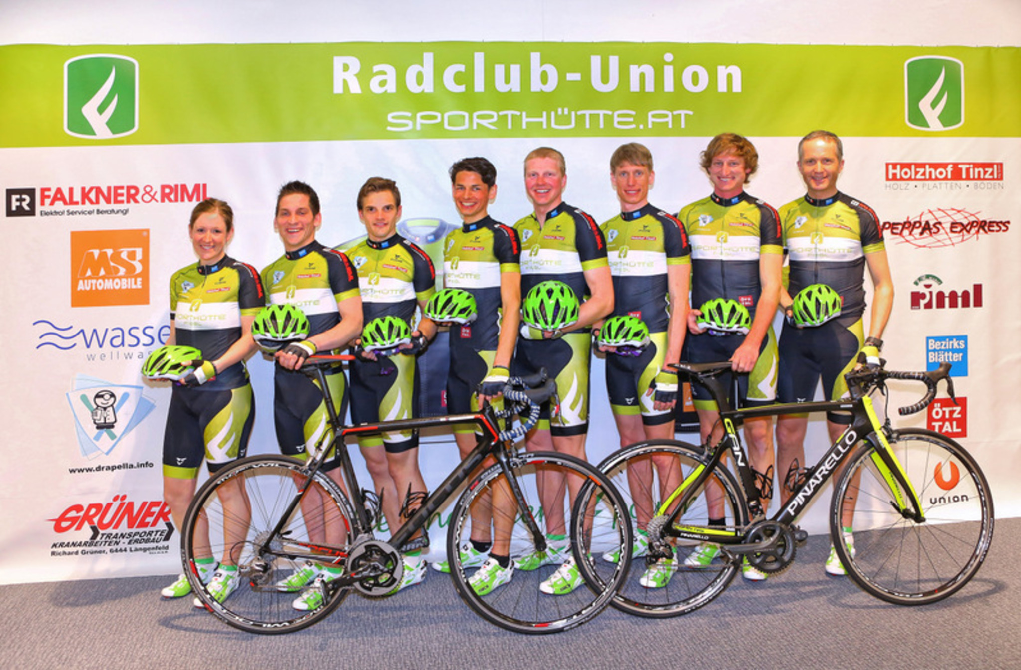 Teampräsentation Radclub union-sporthuette.at - Imst