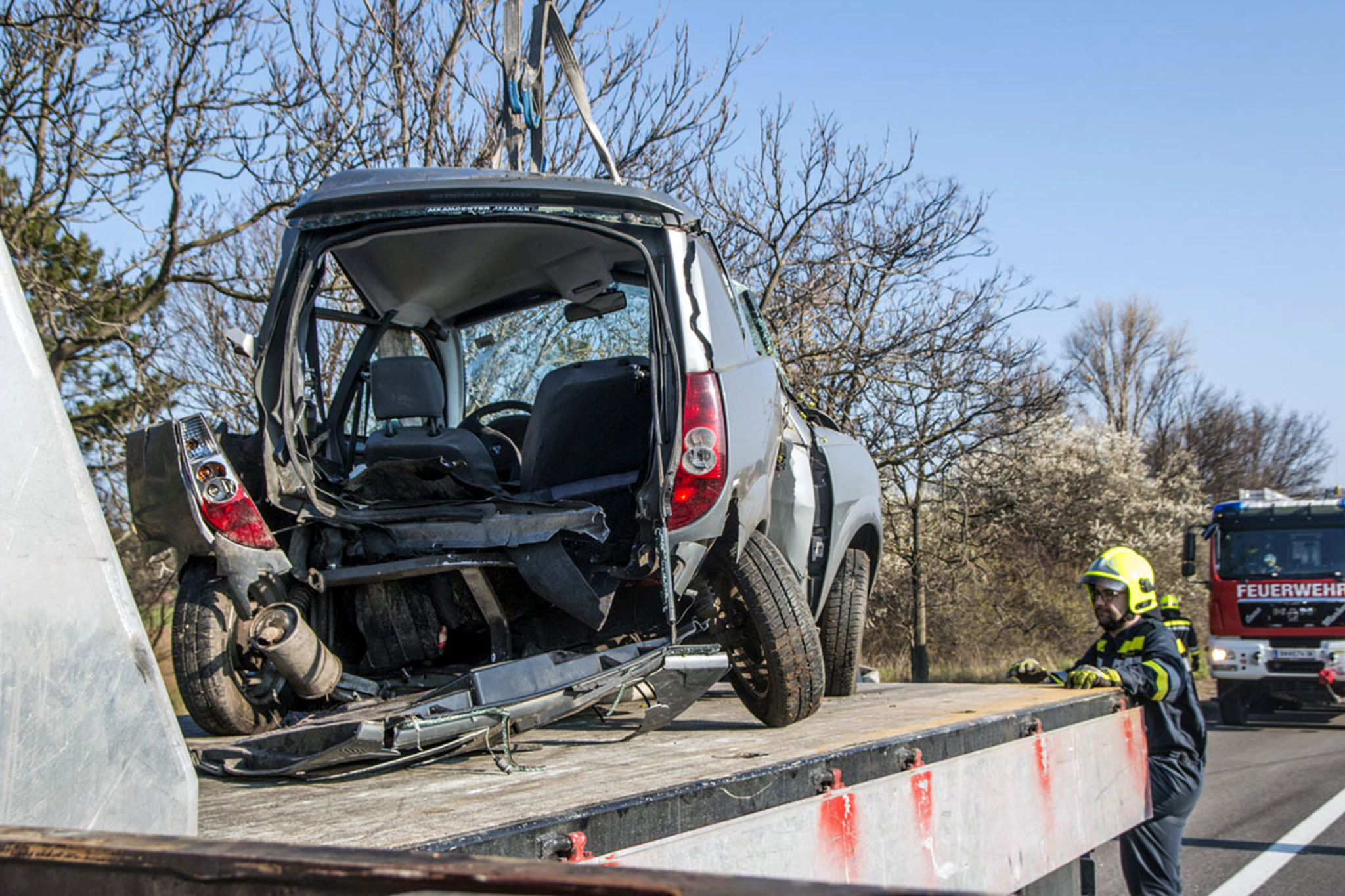 Tödlicher Unfall auf der a2 bei leobersdorf - Baden