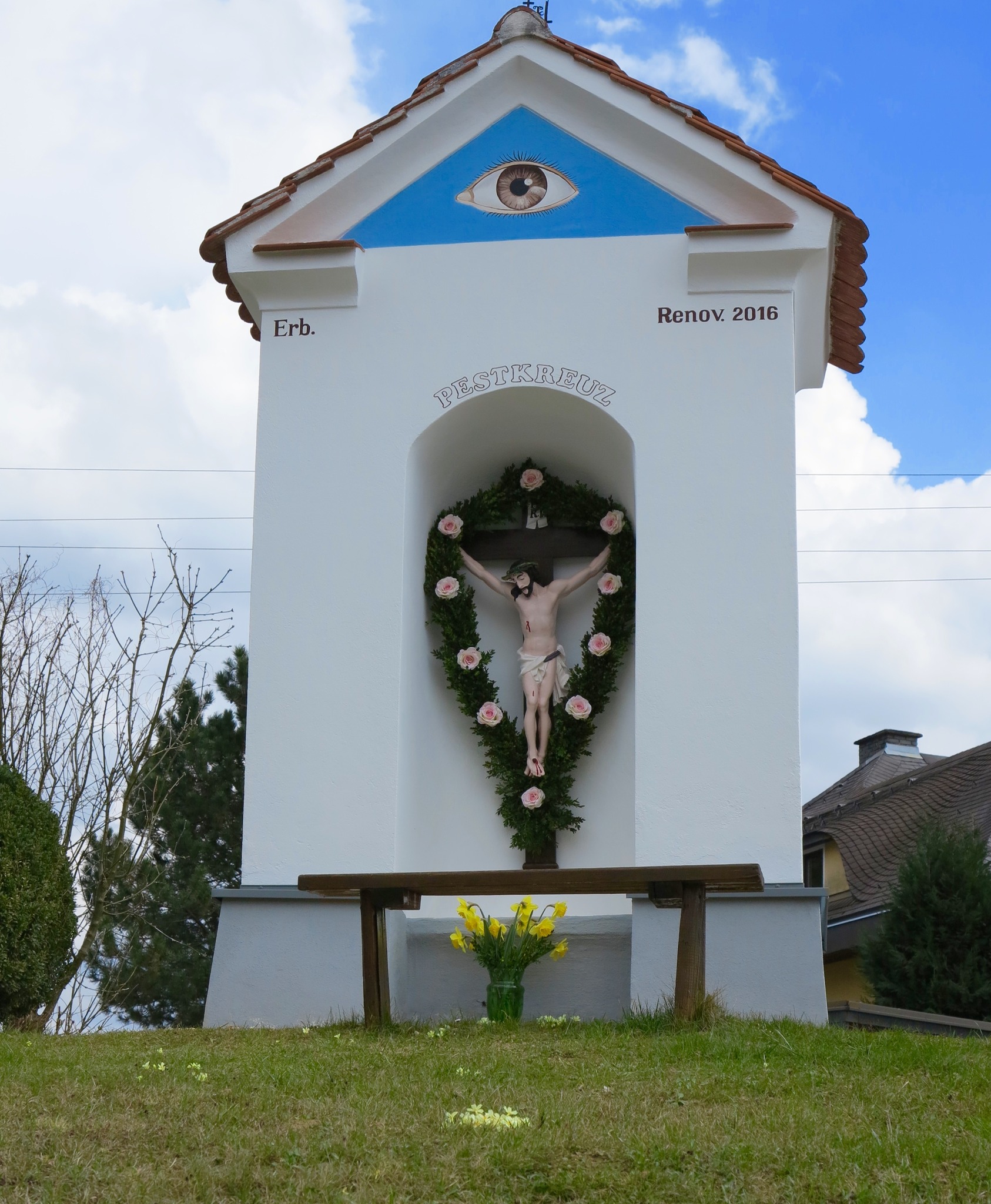 Pestkreuz in Kalch,Albersdorf -Prebuch - Weiz