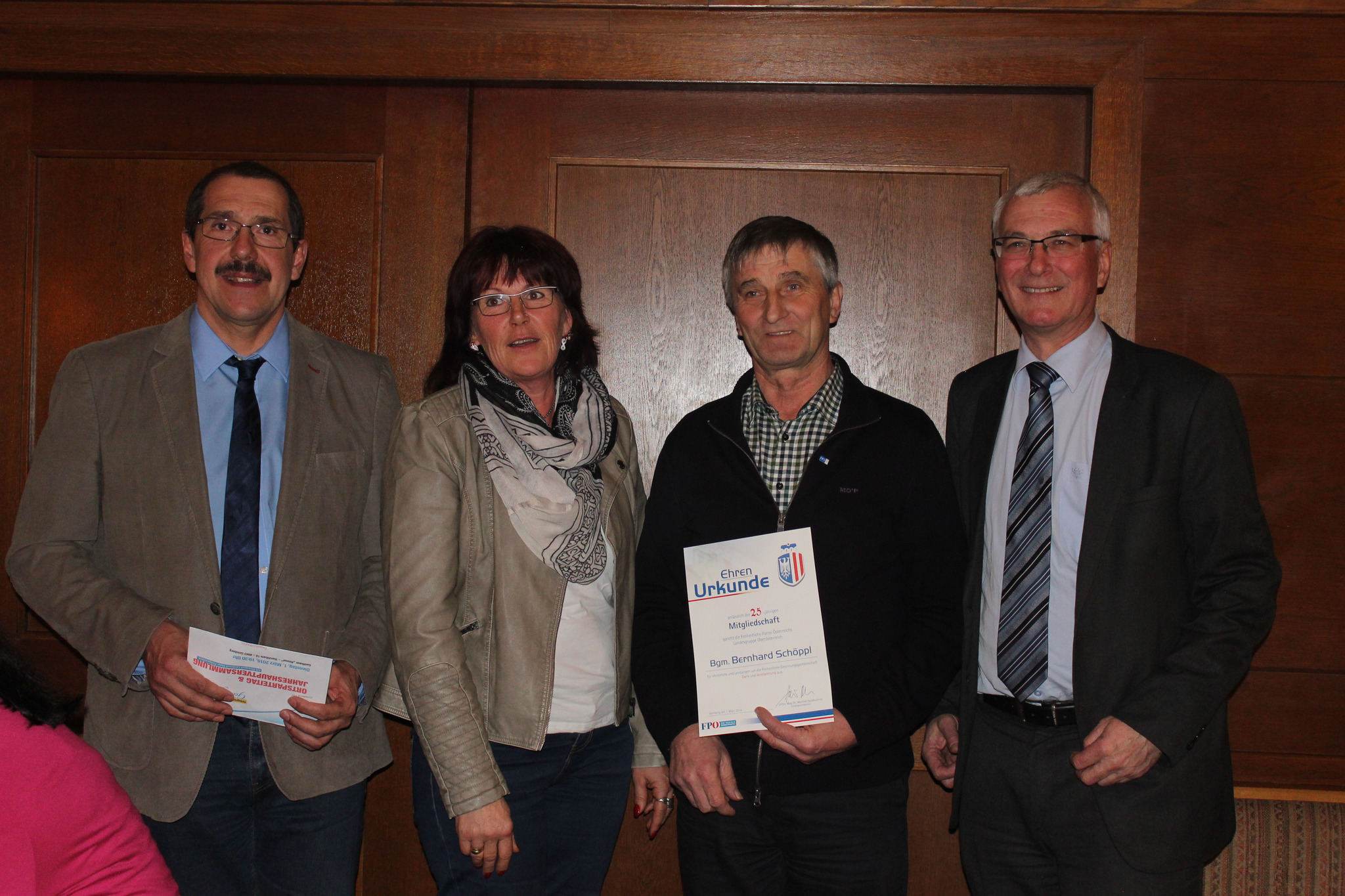 Reitinger bleibt Obmann der FPÖ Geinberg - Ried