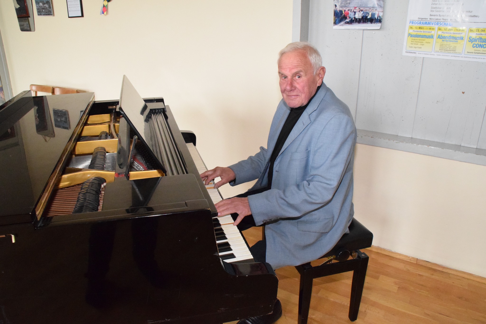 Walter Franz widmet sein Leben ganz der Musik - Güssing