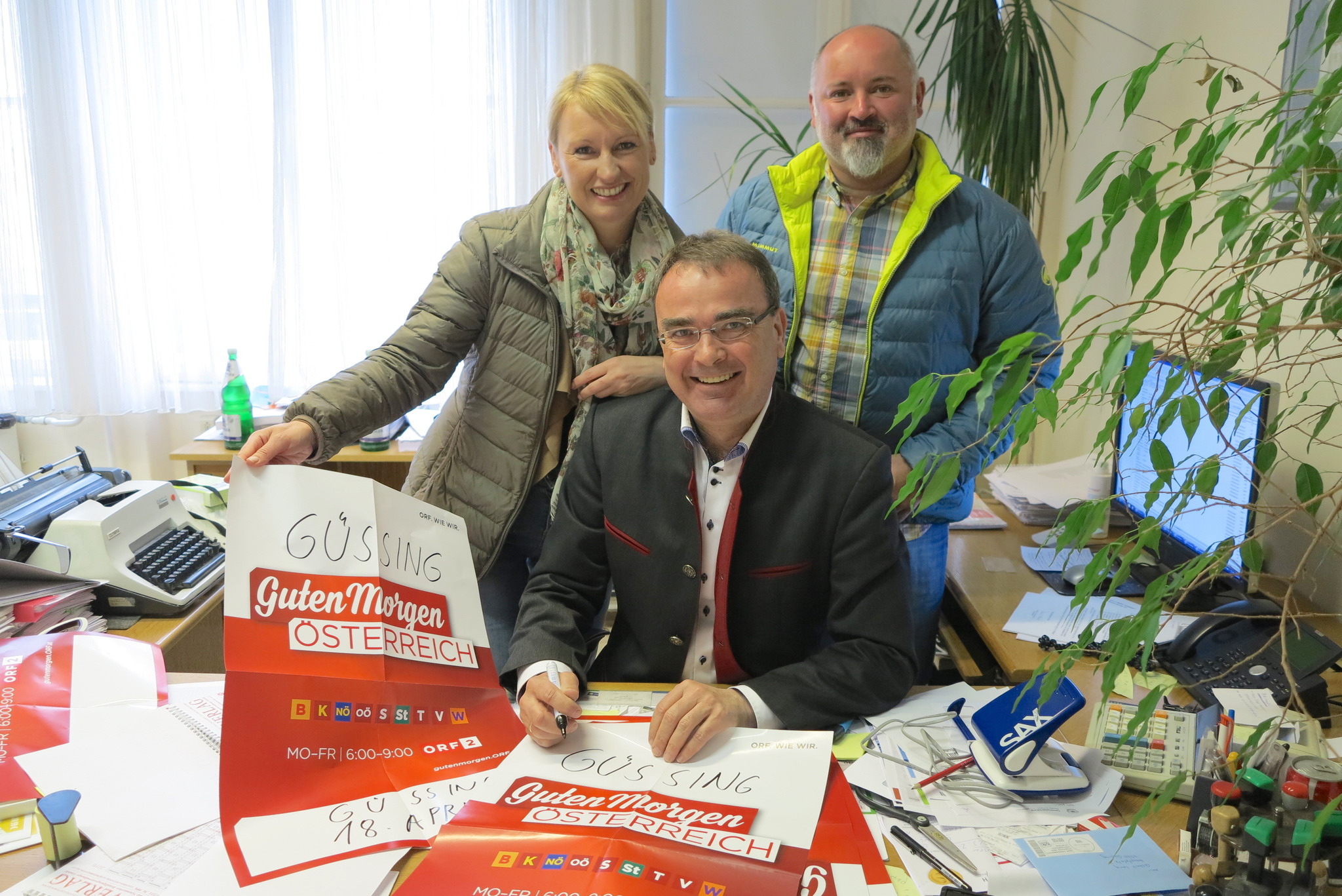 "Guten Morgen Österreich": ORF dreht im Bezirk Güssing - Güssing