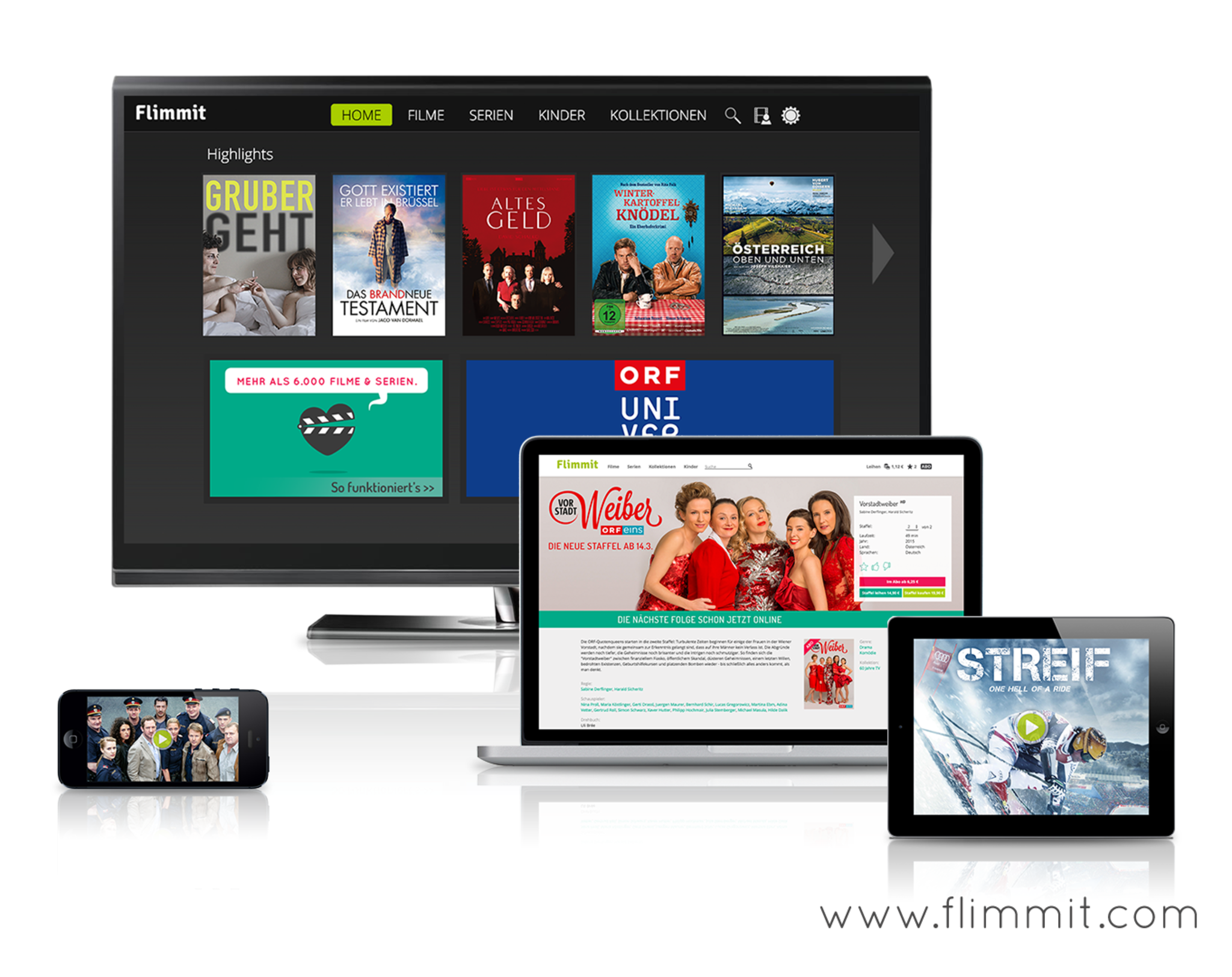 FLIMMIT - Die heimische Antwort auf Netflix & Co : Wir verlosen 100 3 ...