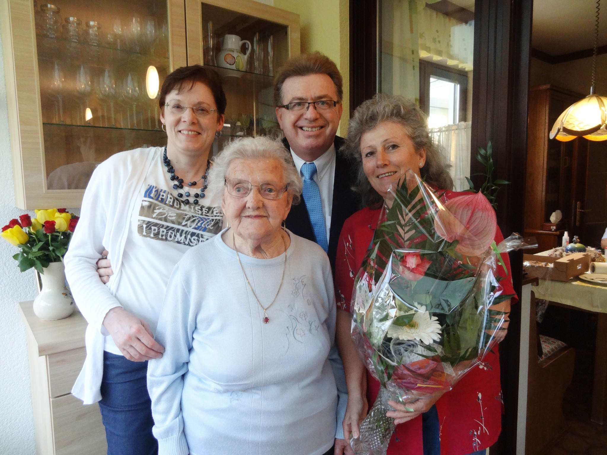 Maria Pauer feierte ihren 95. Geburtstag - Oberpullendorf
