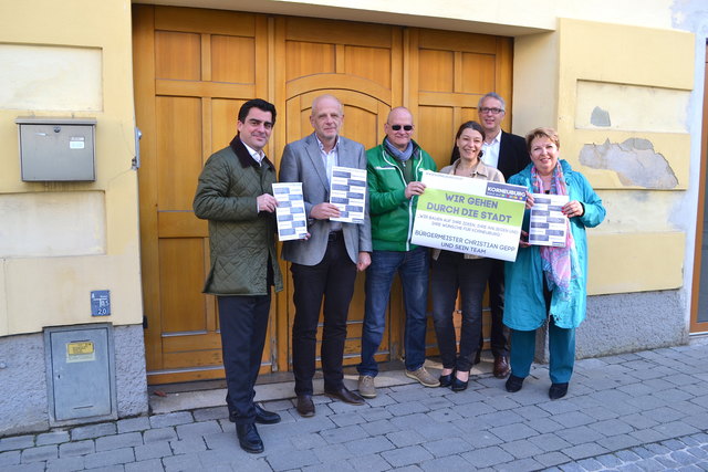 "Wir gehen durch die Stadt" - Korneuburg