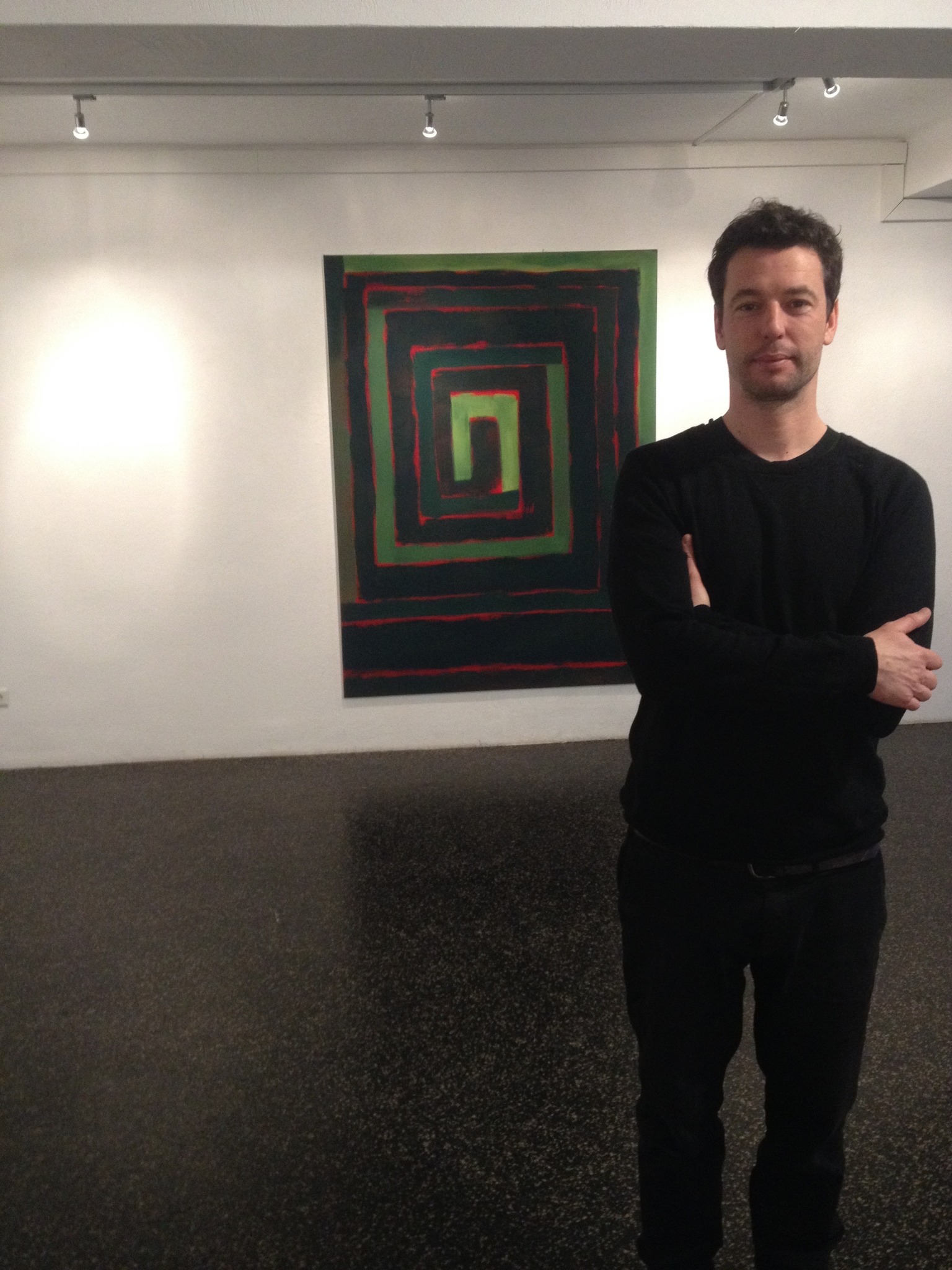 Emanuel Seitz in der Galerie am Polylog - Kufstein