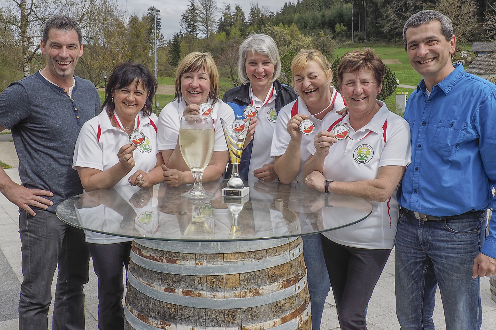 Rechberger Damenmannschaft erreichte 2. Platz in der Oberliga Nord und ...