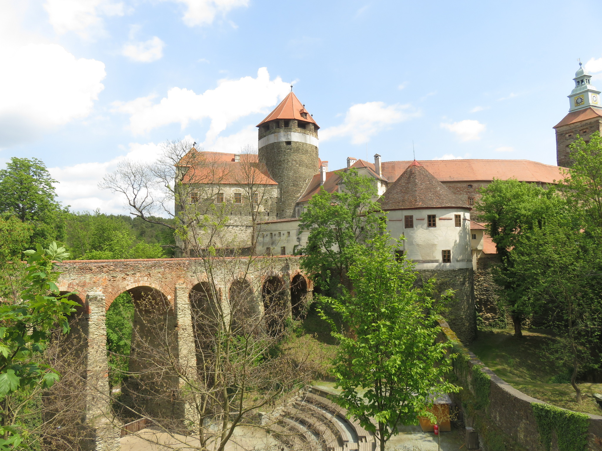 Ein Blick auf die Burg - Oberwart