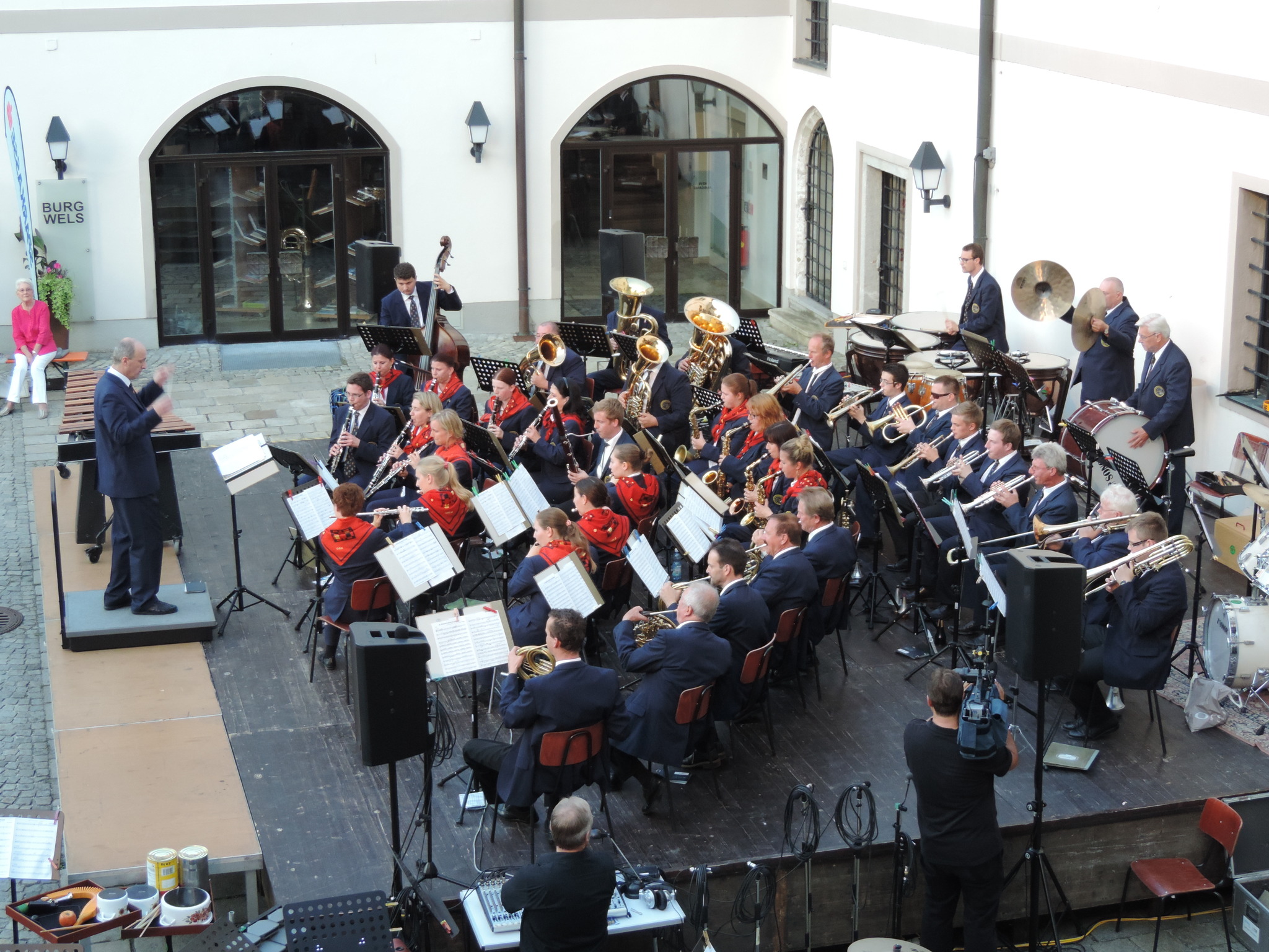 Burggartenkonzerte gehen in ihre nächste Saison - Wels & Wels Land