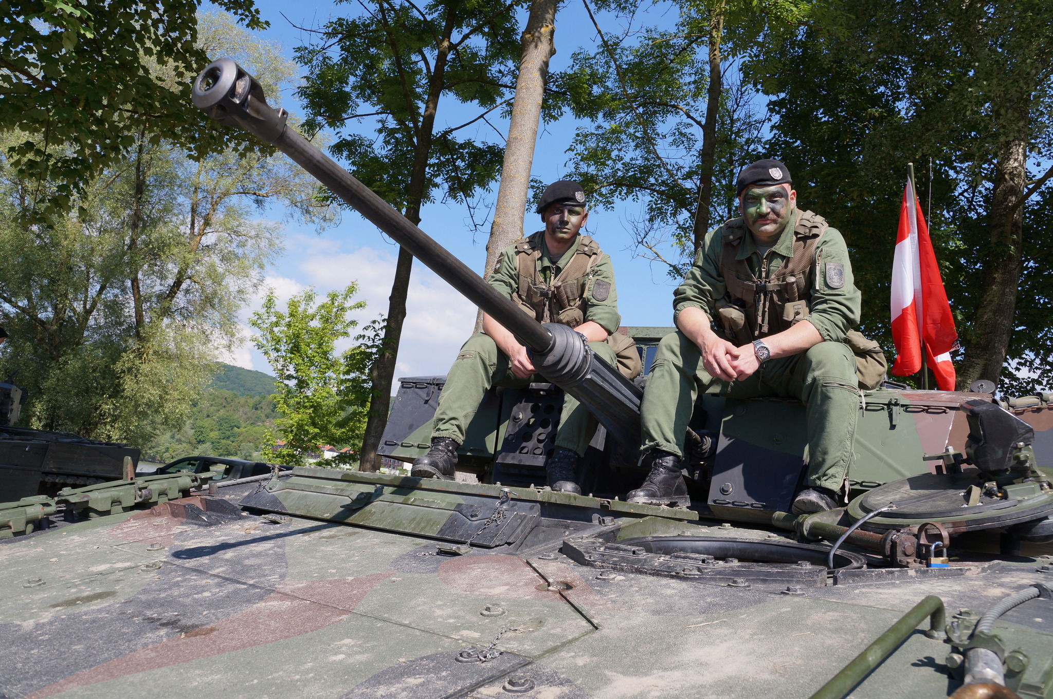 "Scharfe Mienen" bei den Melker Pionieren - Melk