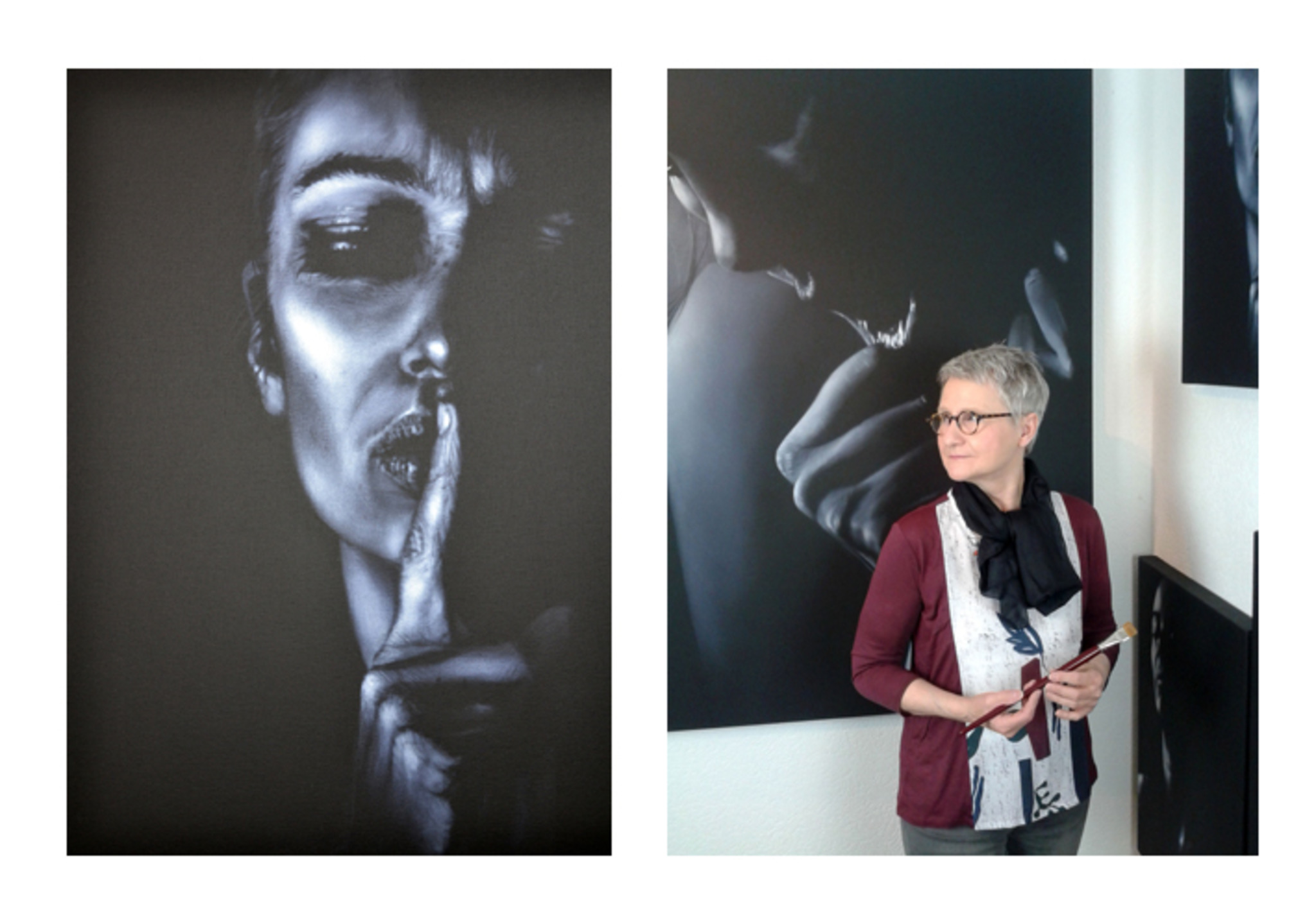 „Lichtrisse“ präsentiert Sabine Rudolph Schwarz-Weiß-Bilder - Josefstadt