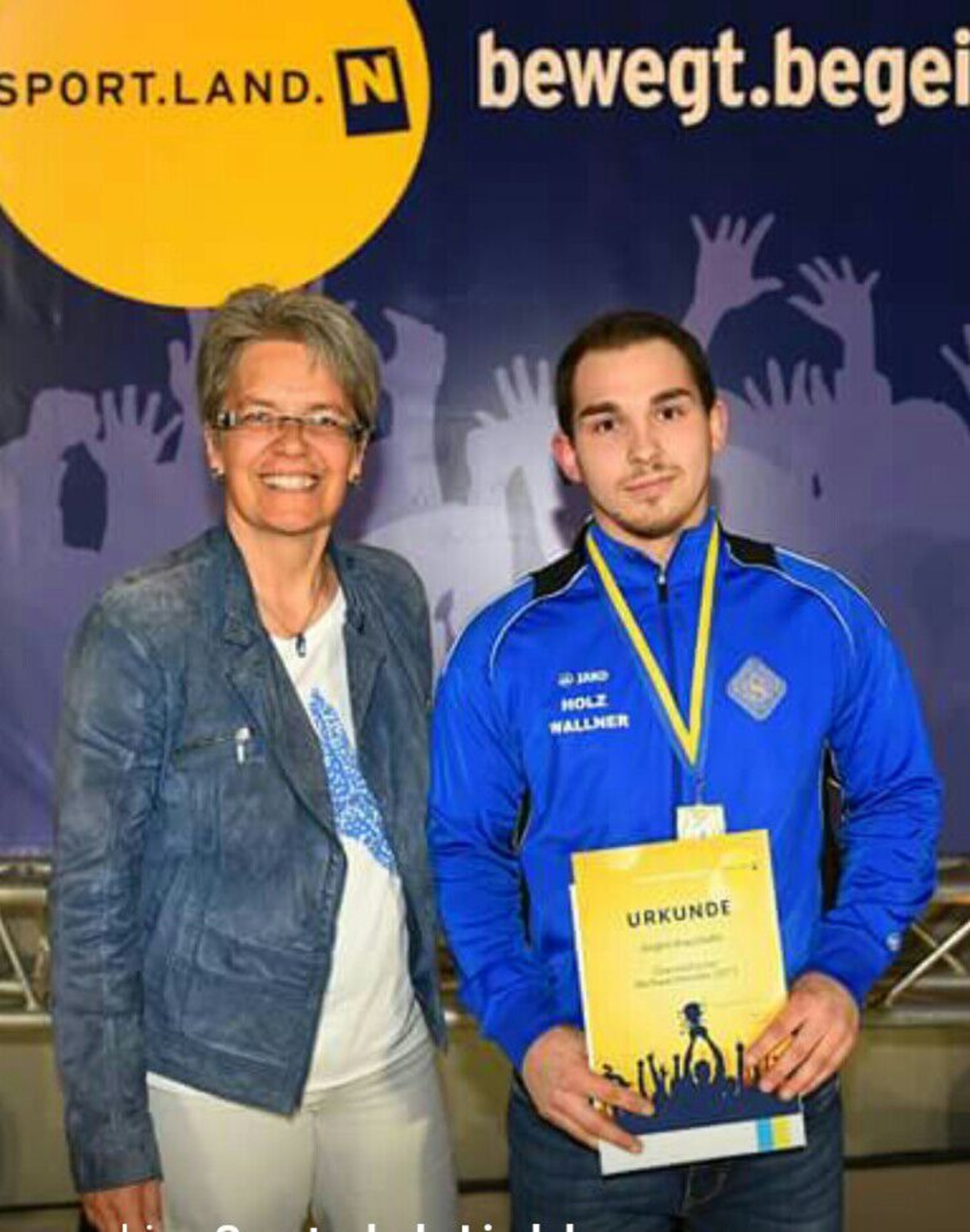 Kraushofer Jürgen Young Champion Ehrung NÖ - Triestingtal
