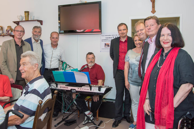 Feierstimmung im Café Schöffel - Mödling