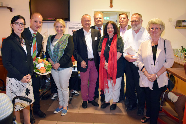 Feierstimmung im Café Schöffel - Mödling