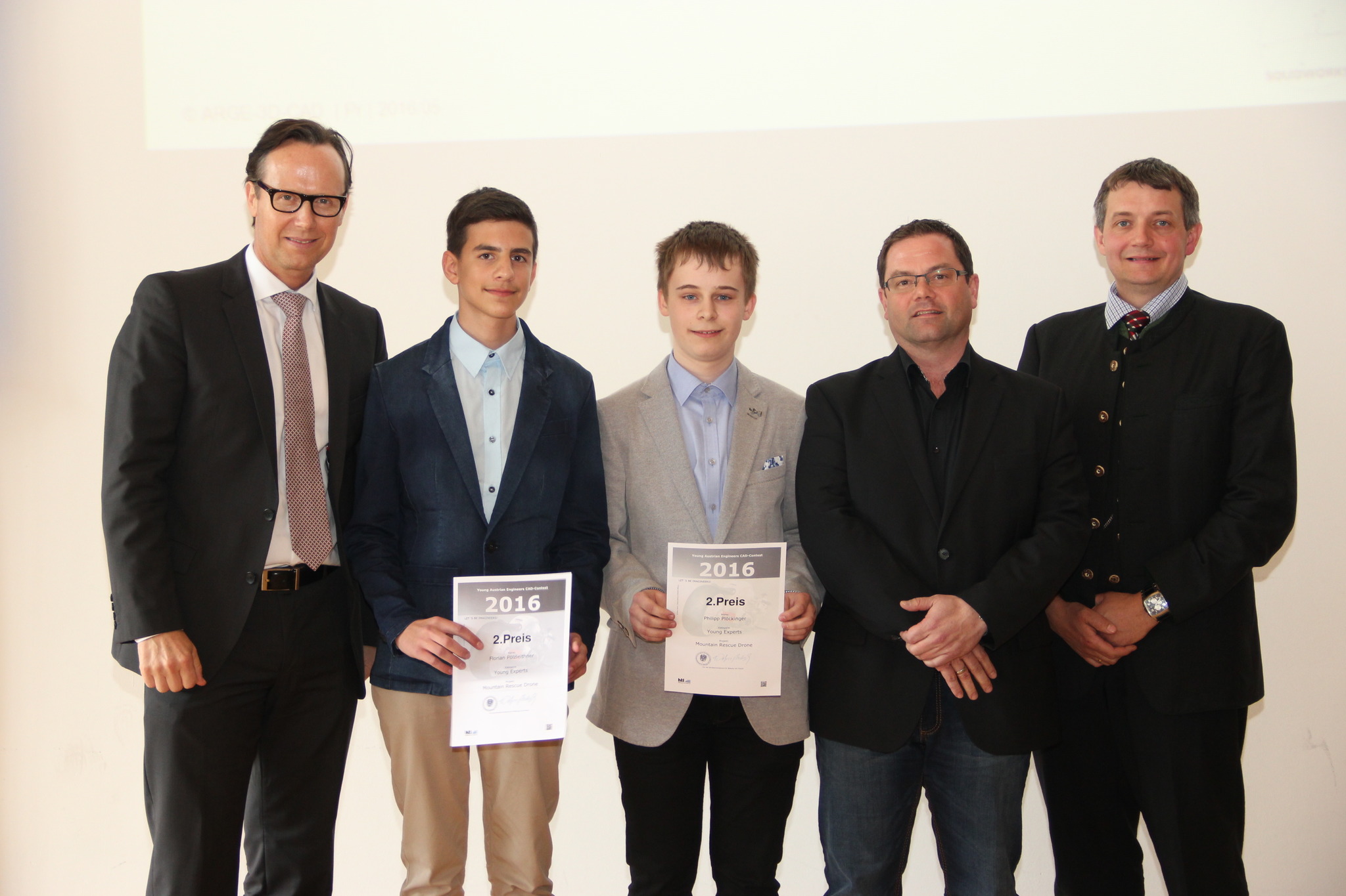 CAD-Wettbewerb: Silbermedaille für HTL Wels - Wels & Wels Land