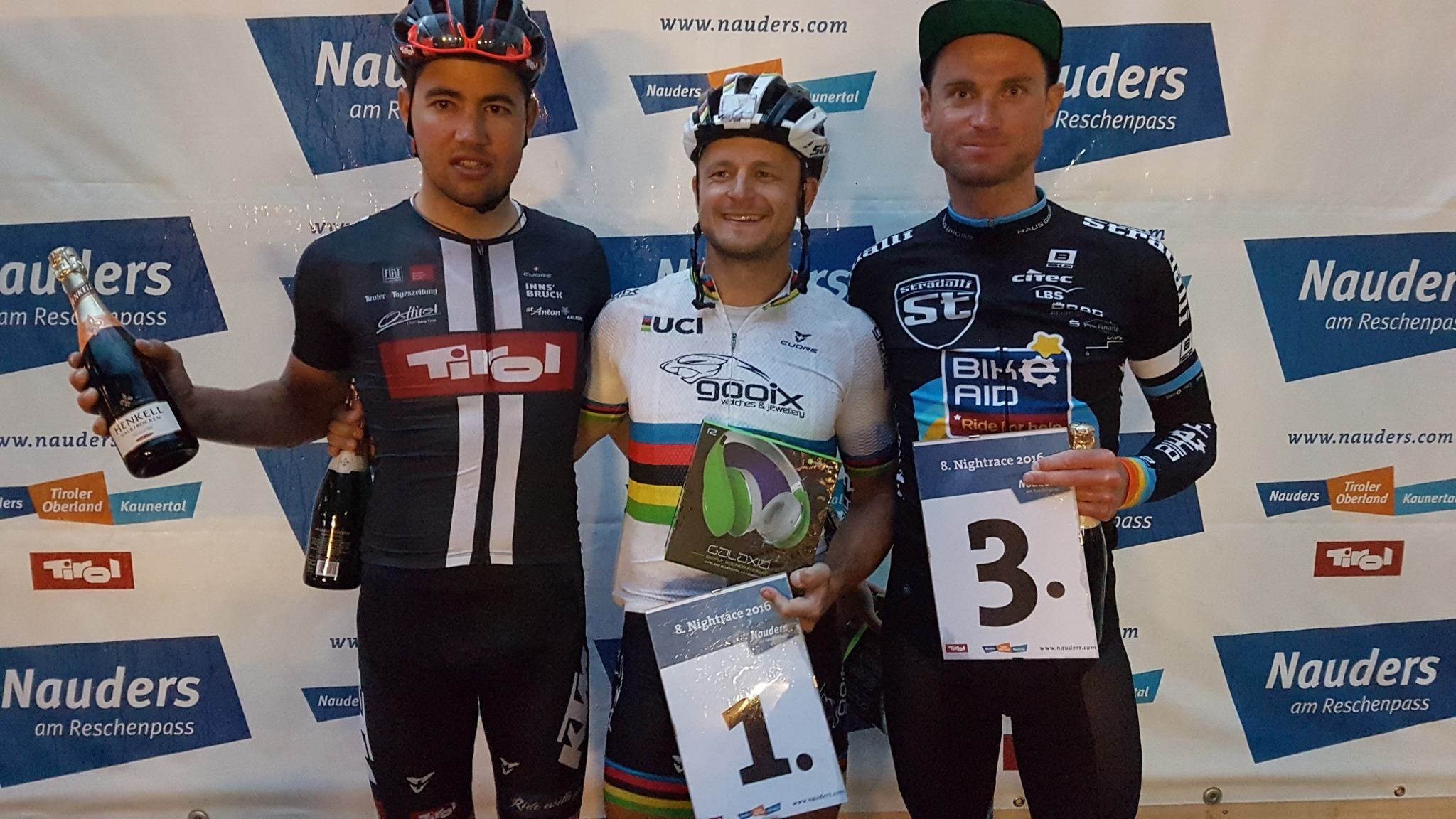 MTB Weltmeister Daniel Federspiel gewinnt NIGHTRACE - Landeck